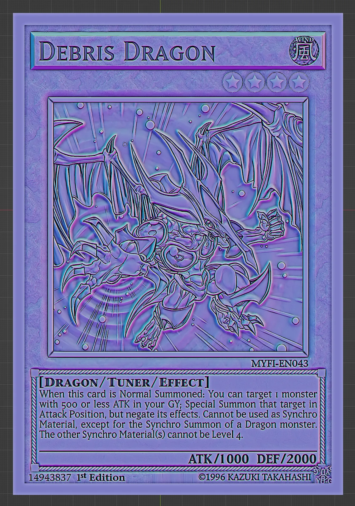 Other STL Download - Debris Dragon - yu-gi-oh!by Wsonuchiha3D