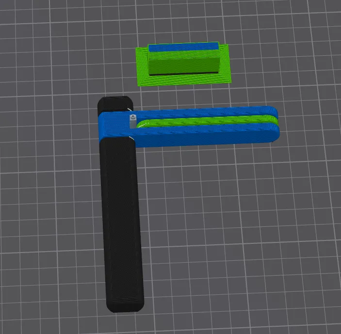 3D Printer Files | 3MF File | double pivot hand crank fidget | Creality ...