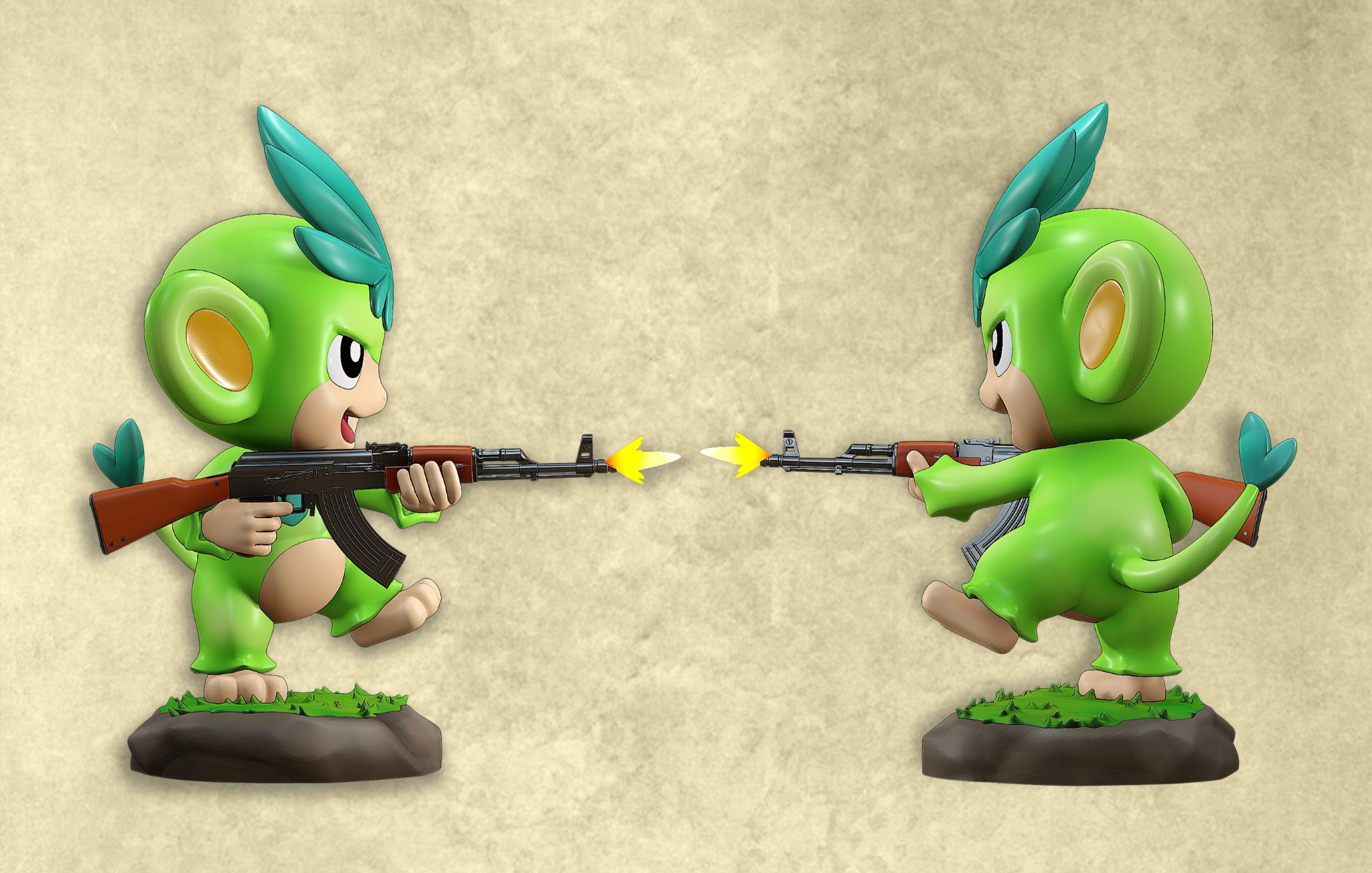 Tanzee - Palworld | 3D models download | Creality Cloud