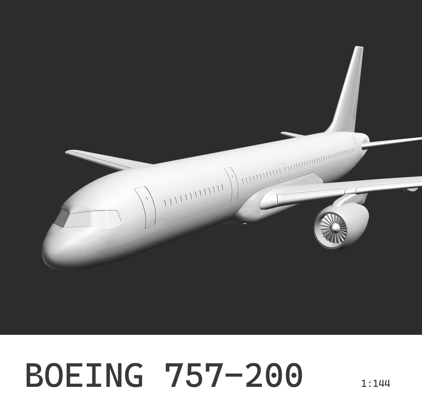 Boeing 757-200 | 3D models download | Creality Cloud