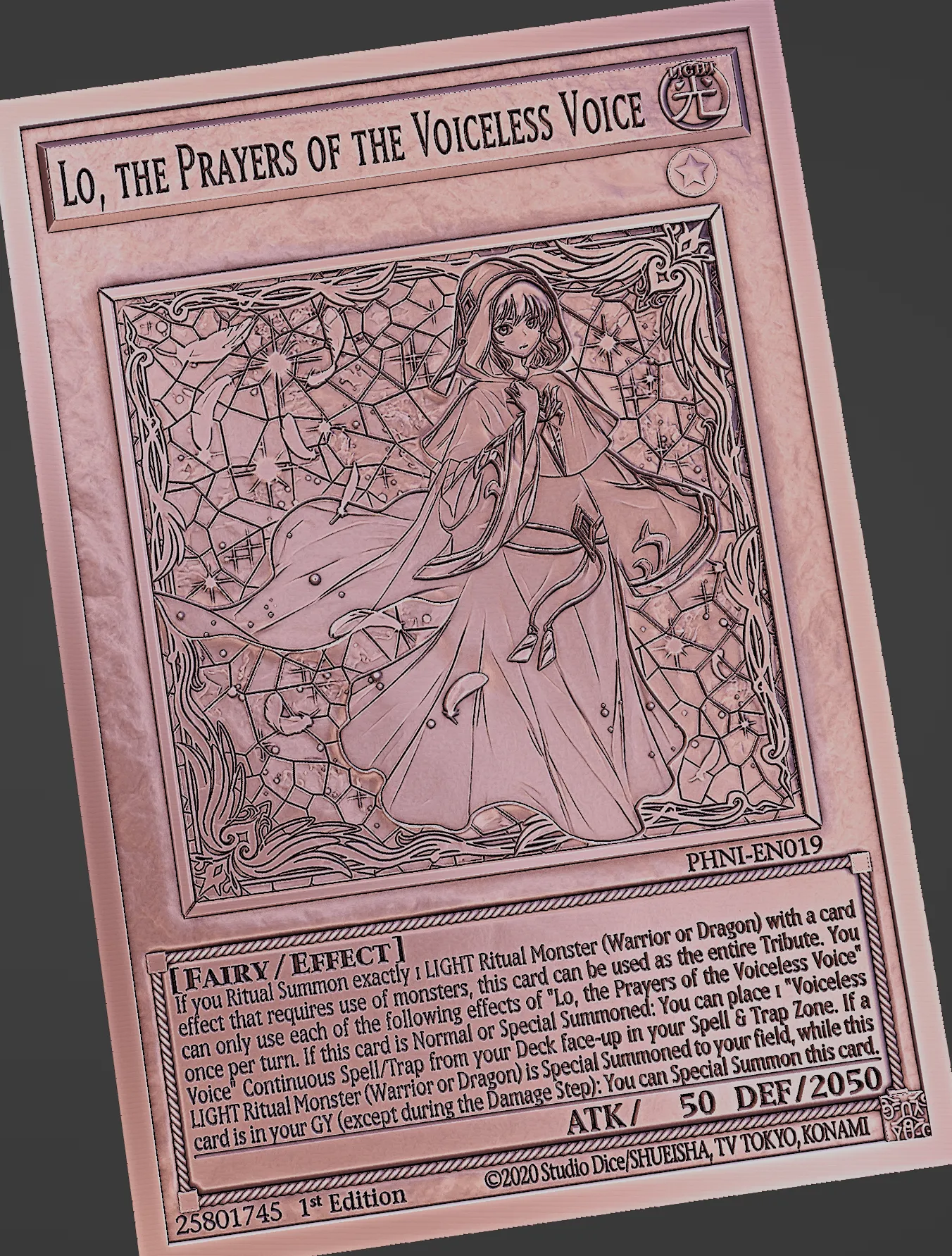 Free Other STL Download - Lo, the Prayers of the Voiceless Voice - yu-gi-oh!by Wsonuchiha3D