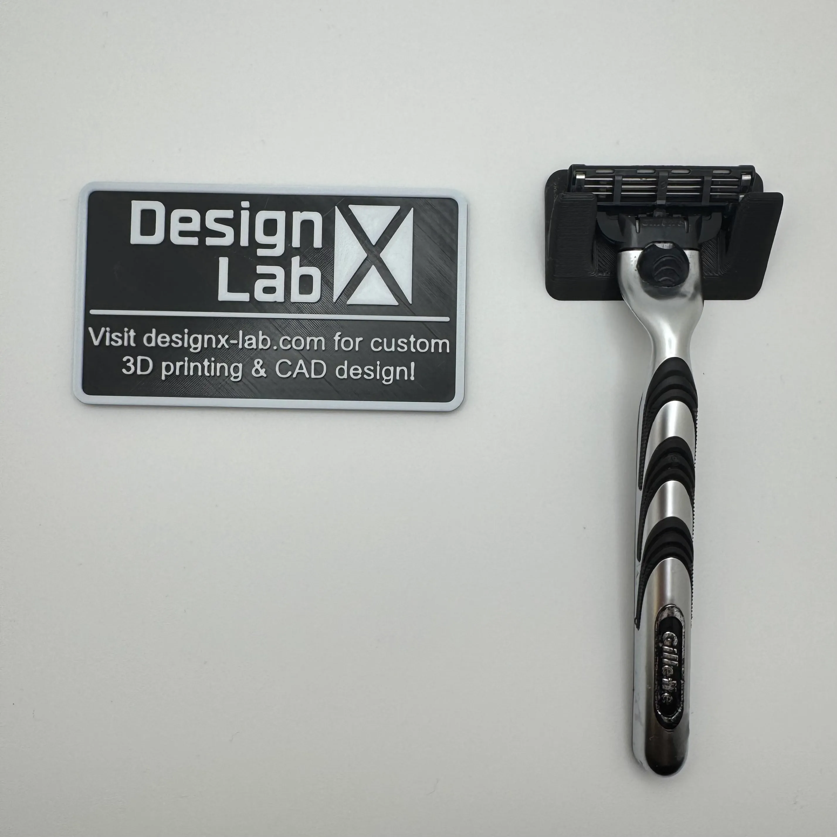 3D Printer Files | 3MF File | Wall Mount Razor Holder - designx-lab.com ...