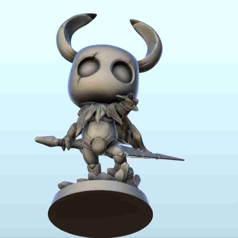 Hollow Knight with sword 4 - miniatures warhammer rpg | 3D models ...
