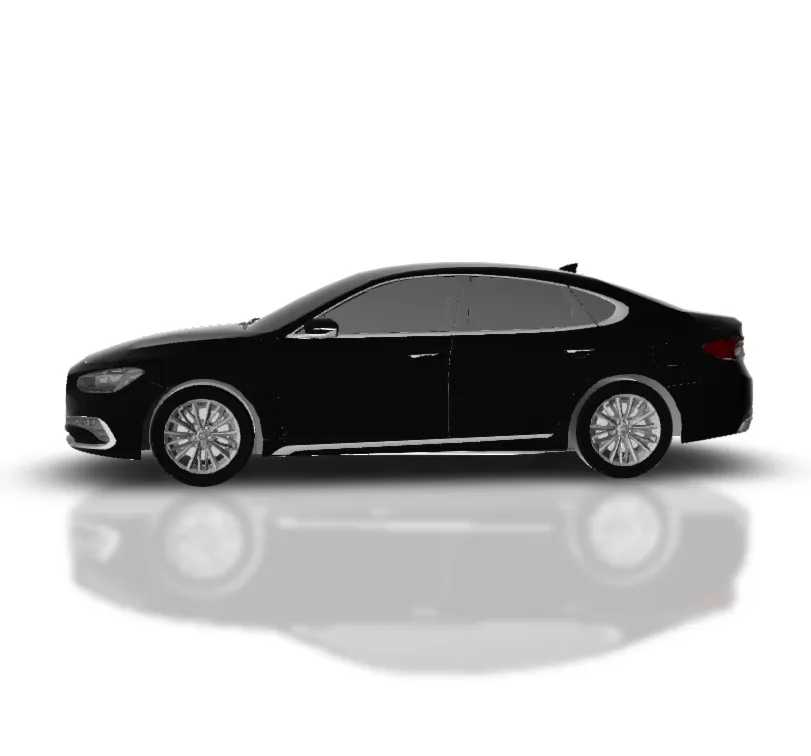 Vehicles & Machinery STL Download - Hyundai Azera 2018by 3DCARSALON