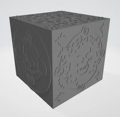Free Test Models STL Download - test cube level 4by Mustafa Karagöz