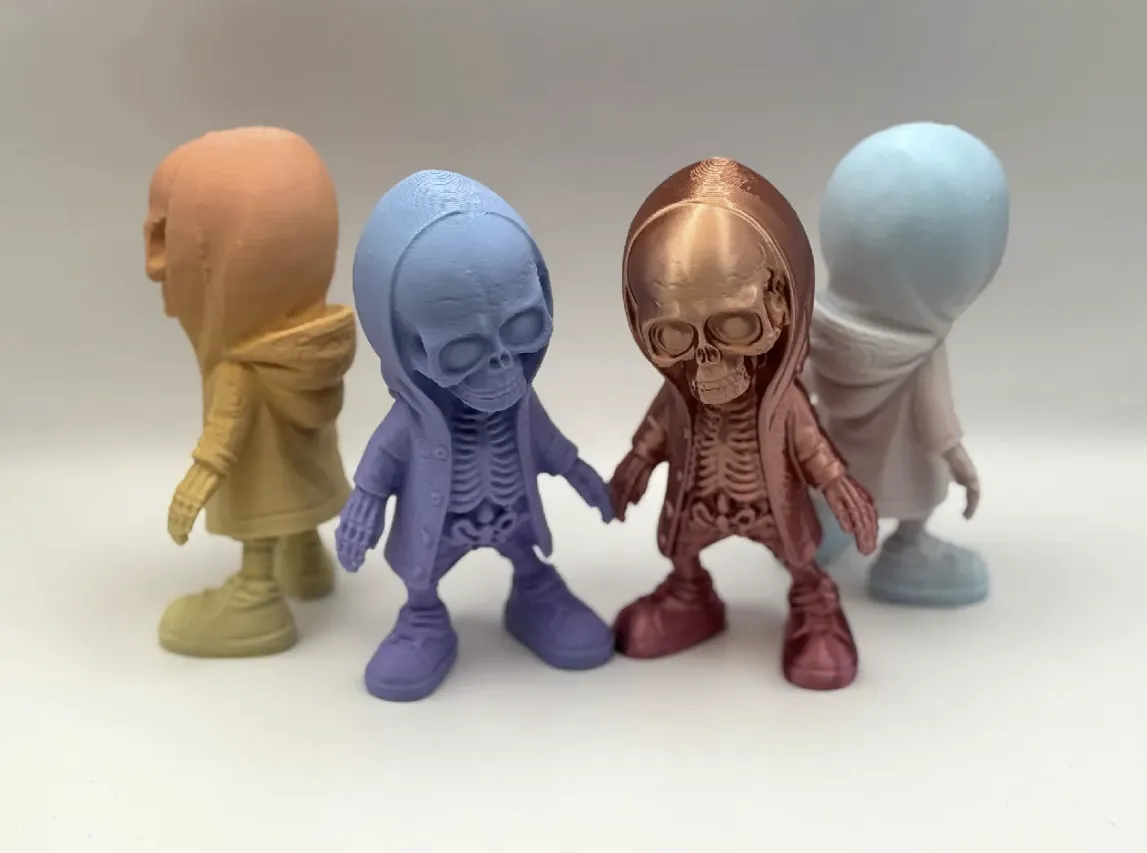 3D Printer Files | 3MF File | Hooded Reaper Skeleton | Creality Cloud