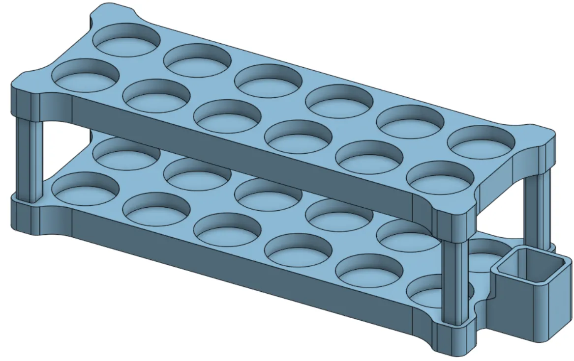 Free Tools & Spare Parts STL Download - Paint Holderby BroImClueless