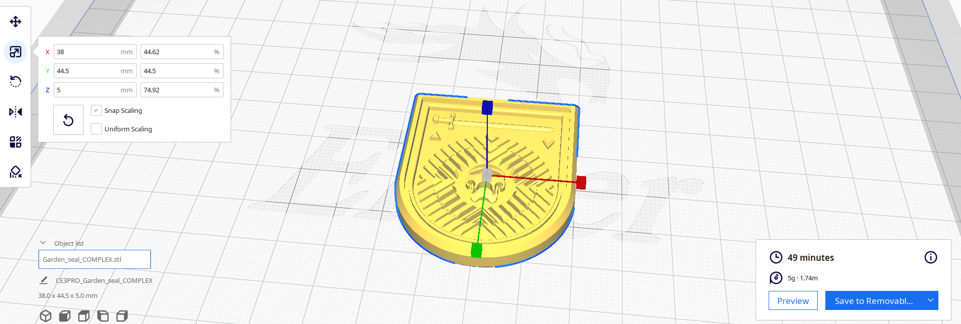 Destiny 2 Garden Of Salvation "Enlightened" Raid Seal | 3D models ...