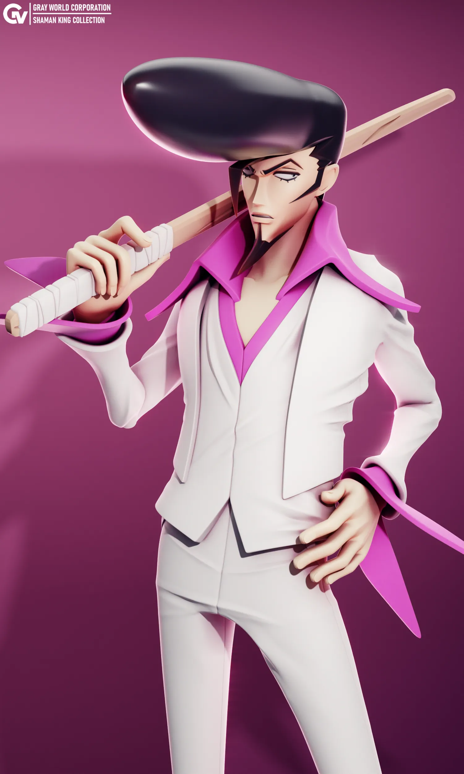 Characters & Creatures STL Download - Umemiya Ryunosuke | Shaman Kingby ...