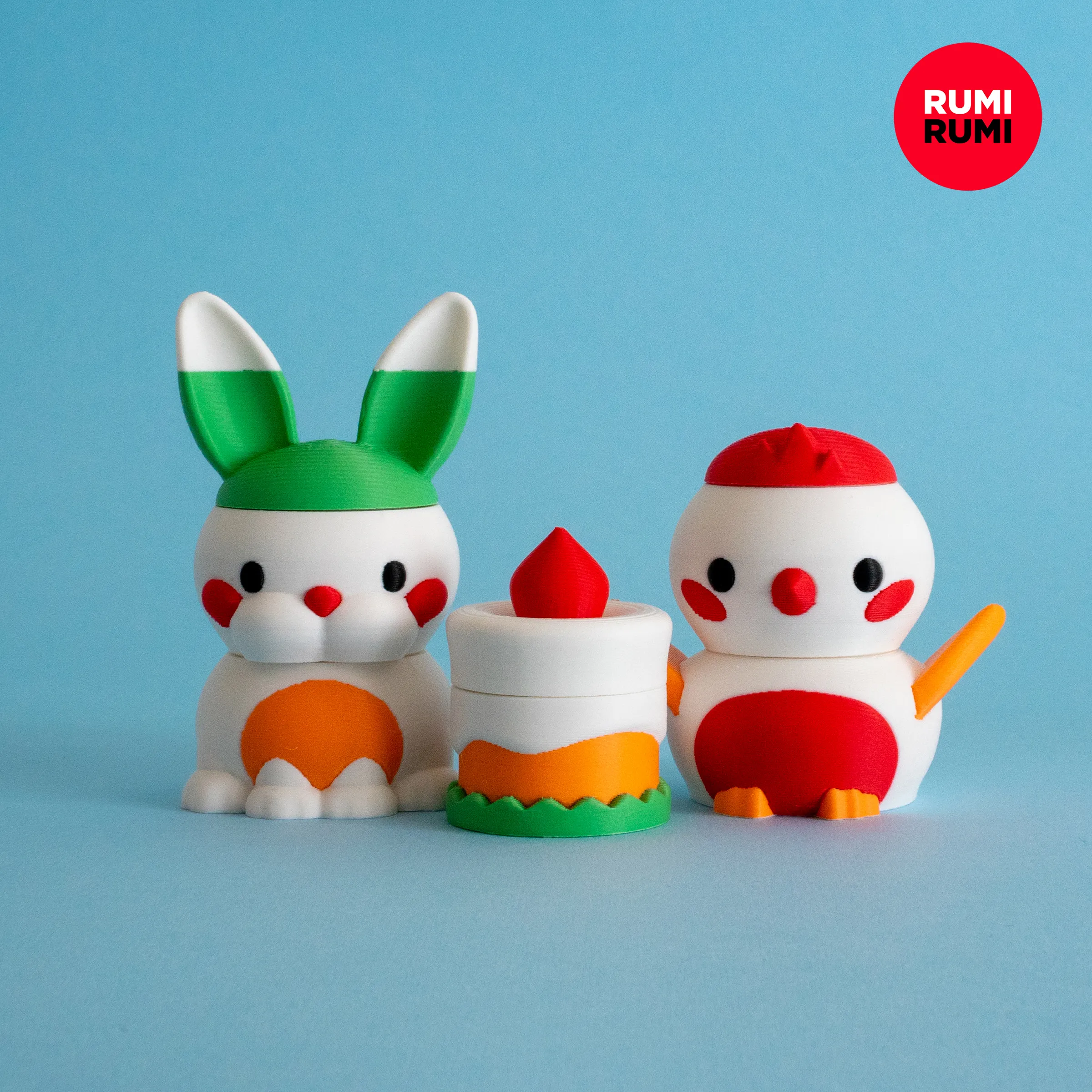 Construction Toys STL Download - Easter Stackable Rumi Blocks Toysby ...