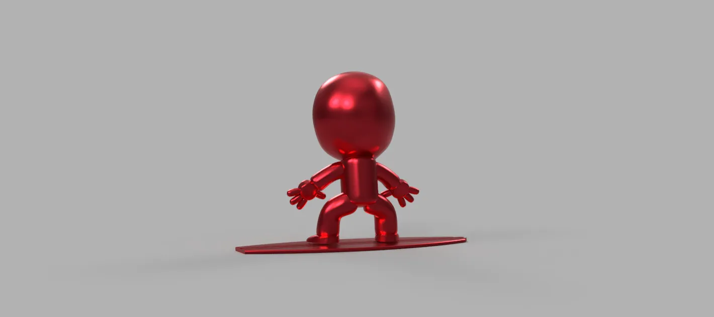Marvel Comics Mini Red Surfer (Norrin Radd) | 3D models download ...