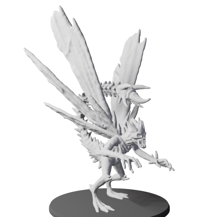 BONE DEVIL (OSYLUTH) - 28MM D&D MINIATURE