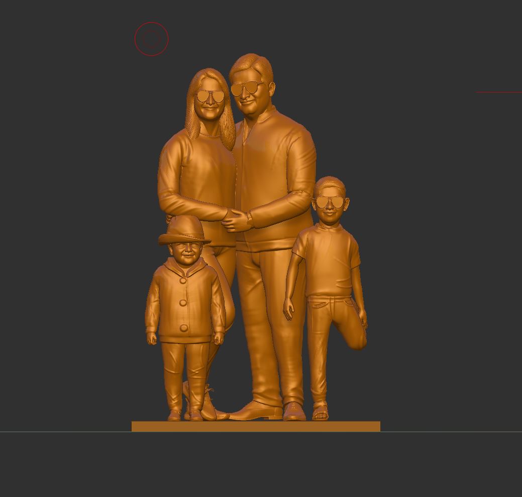 family miniature | 3D models download | Creality Cloud