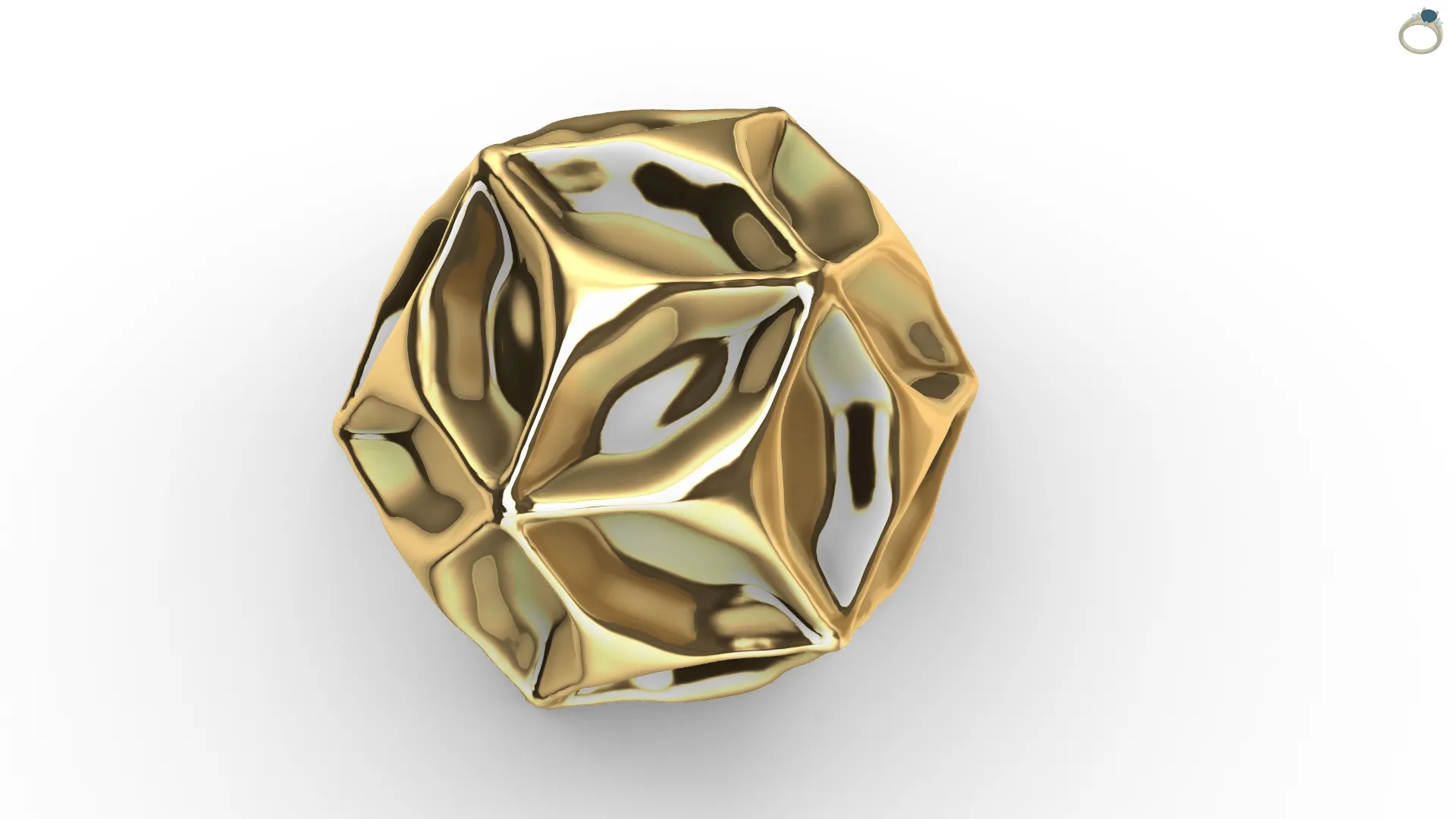 Faceted Decoration Ball and Vase | 3D models download | Creality Cloud