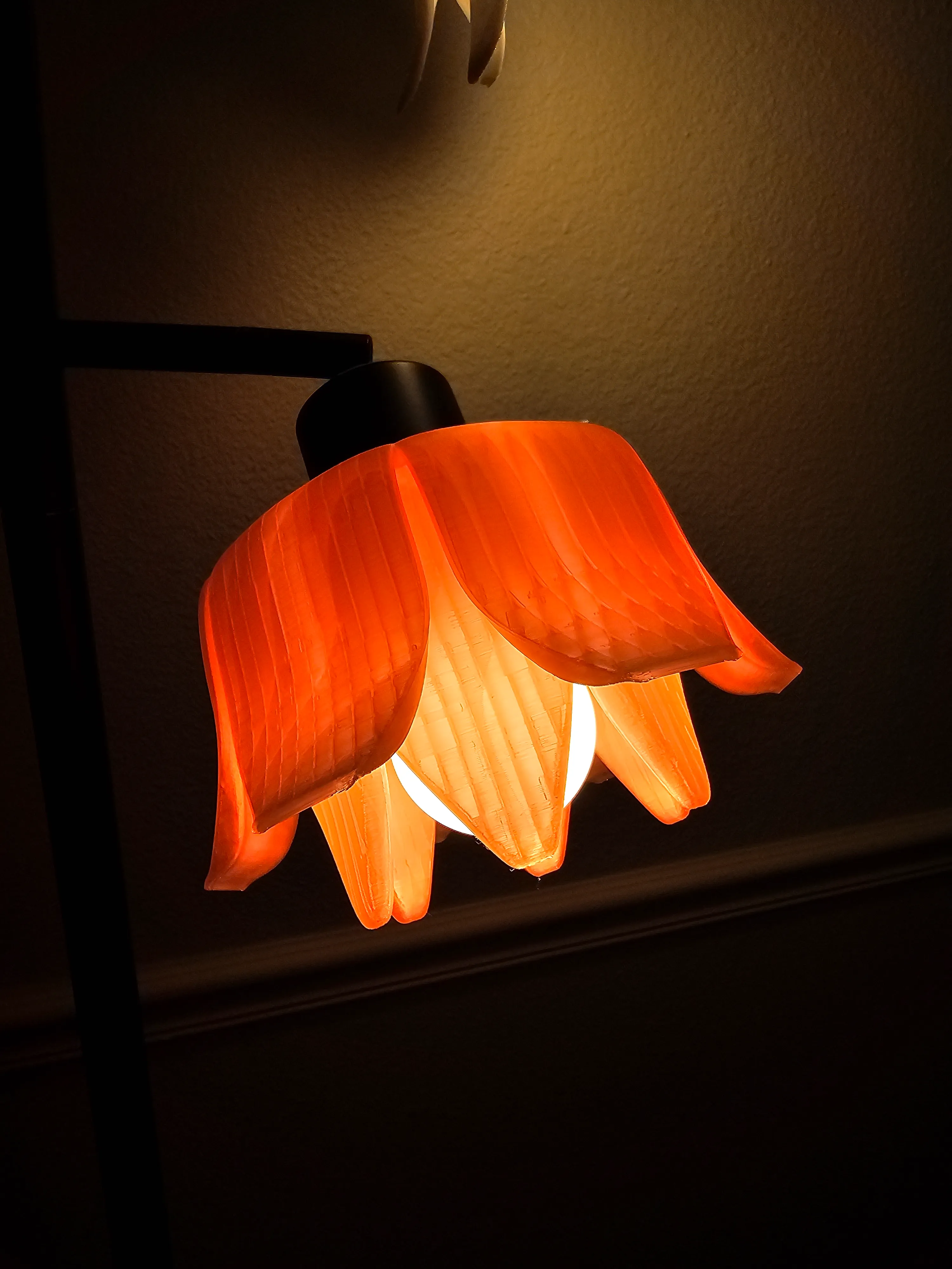 3D Printer Files | 3MF File | Pink Flower Lamp Shade | Creality Cloud