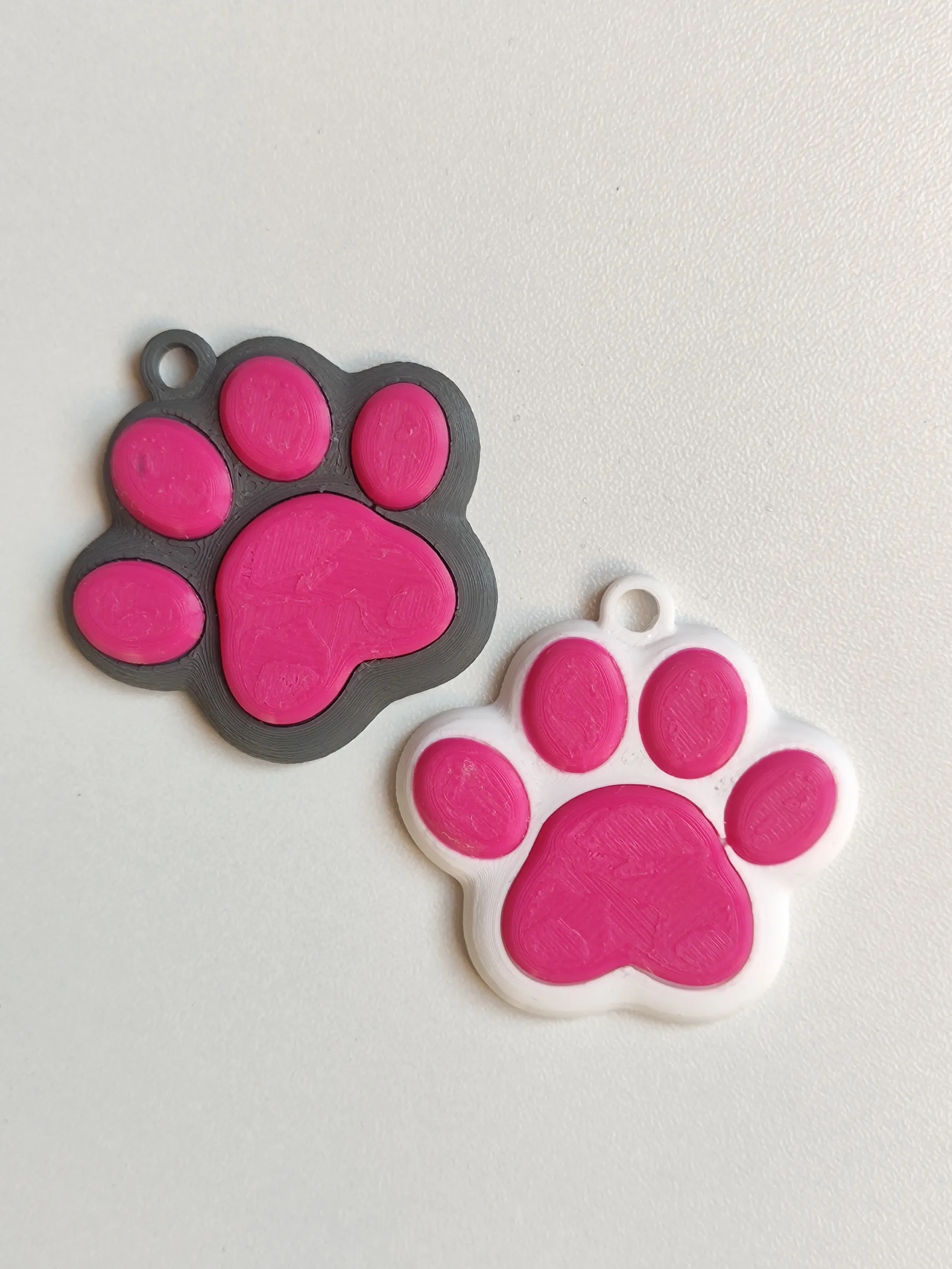 3D Printer Files | 3MF File | Kitty Paw Keychain | Creality Cloud