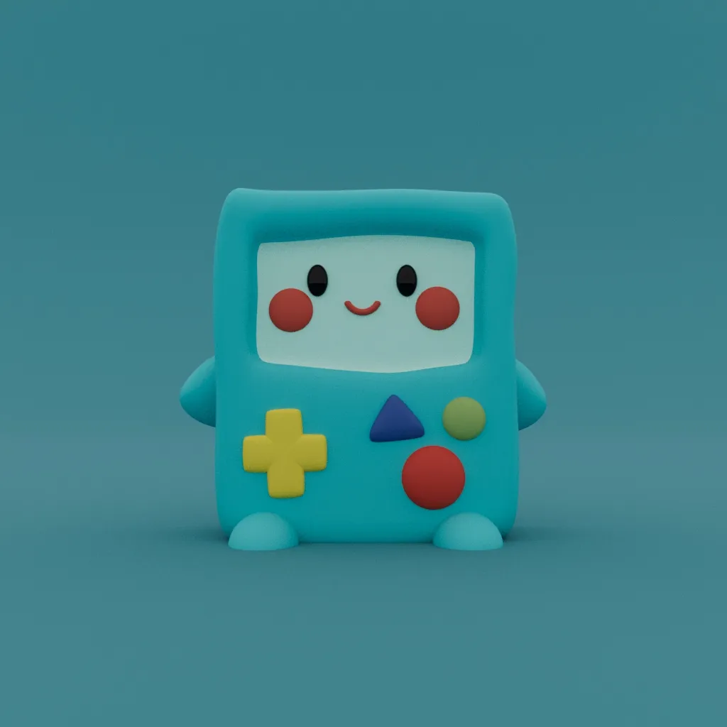 Free Characters & Creatures STL Download - BMO - Adventure Timeby ...