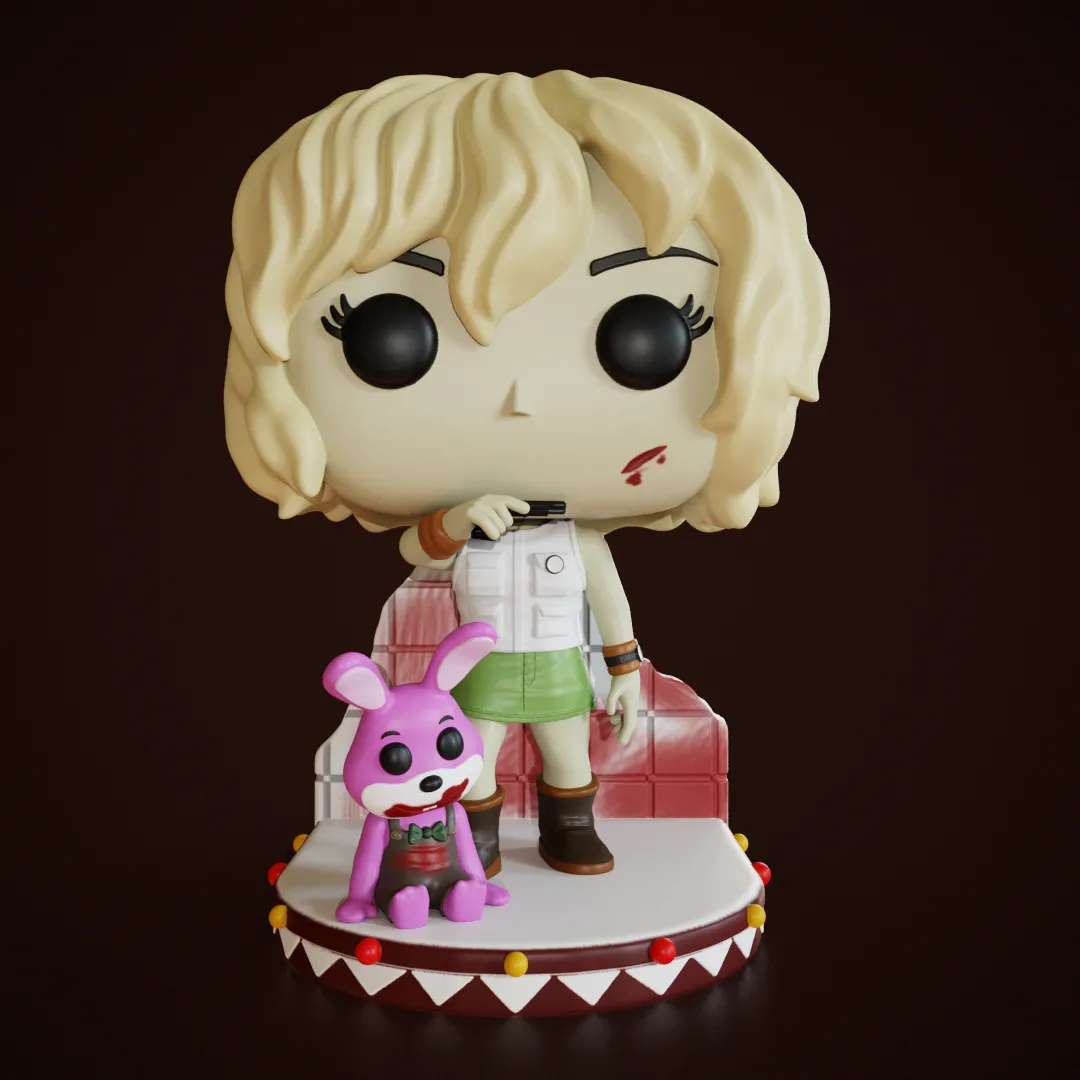 Characters & Creatures STL Download - Funko Heather Silent Hill 3by Axos3D