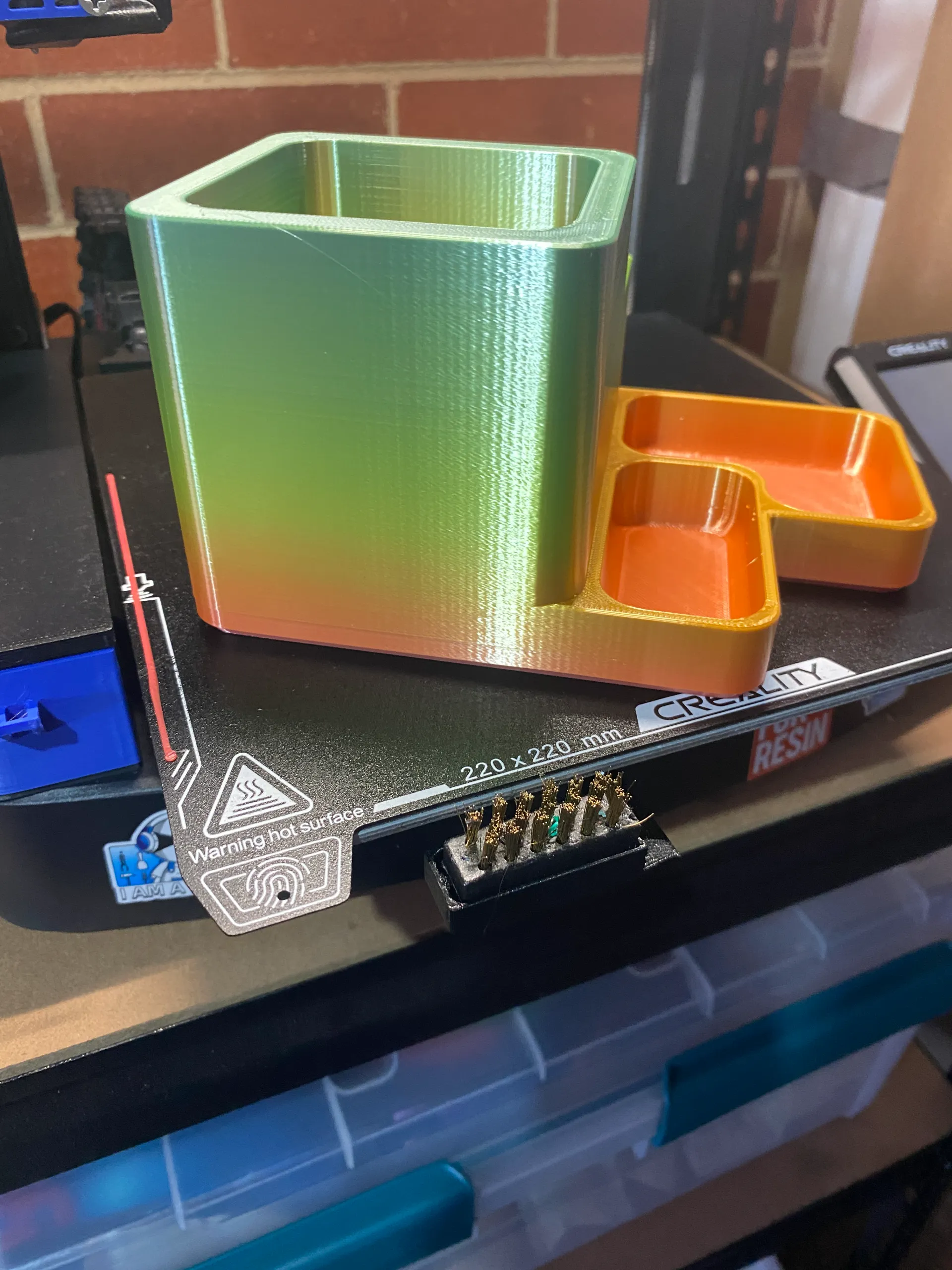 Great practical desk organizer by [%3632770478] Printed in CR-Silk ...
