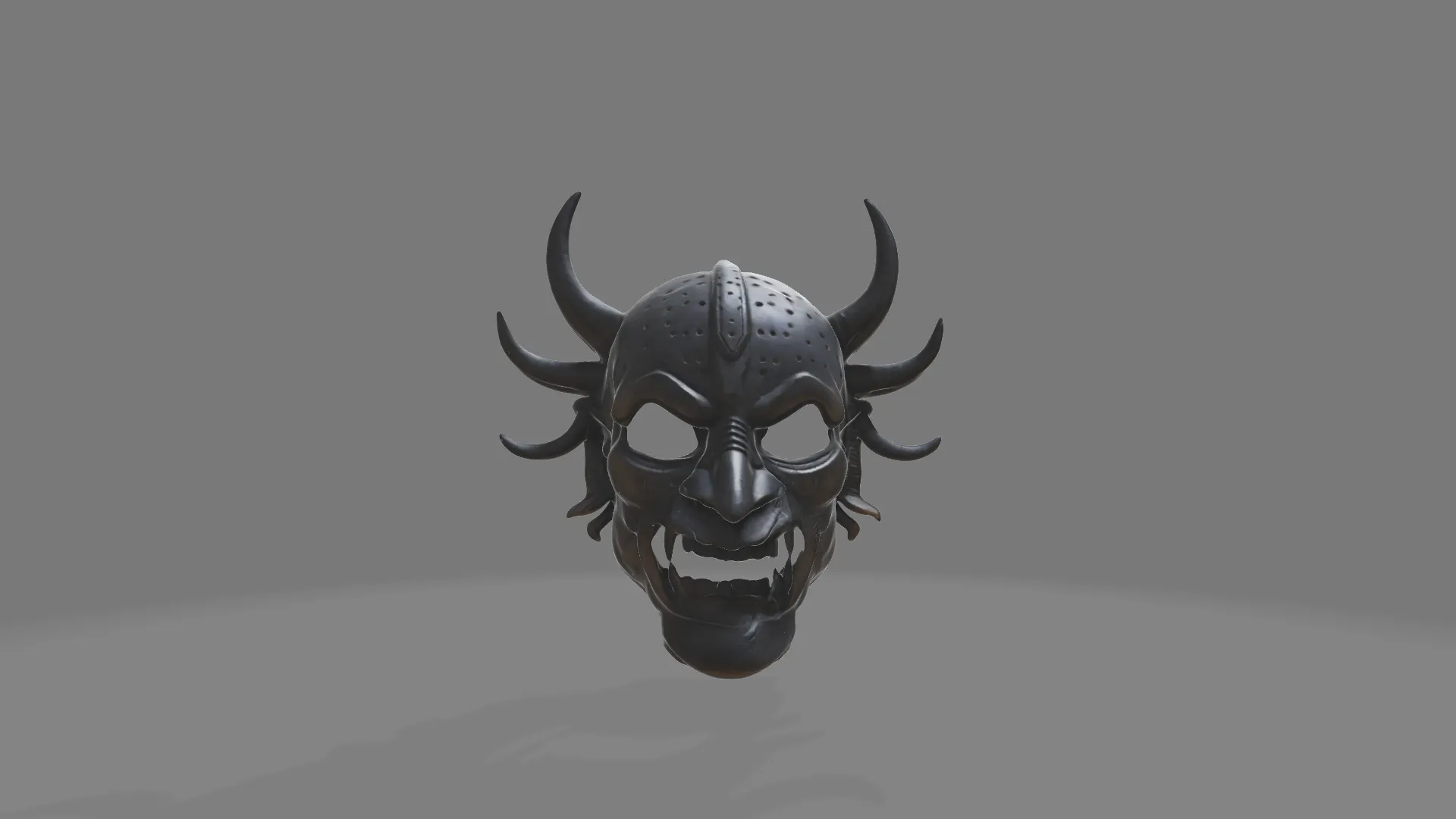 Characters & Creatures STL Download - DEVİL MASKby Meot.3d