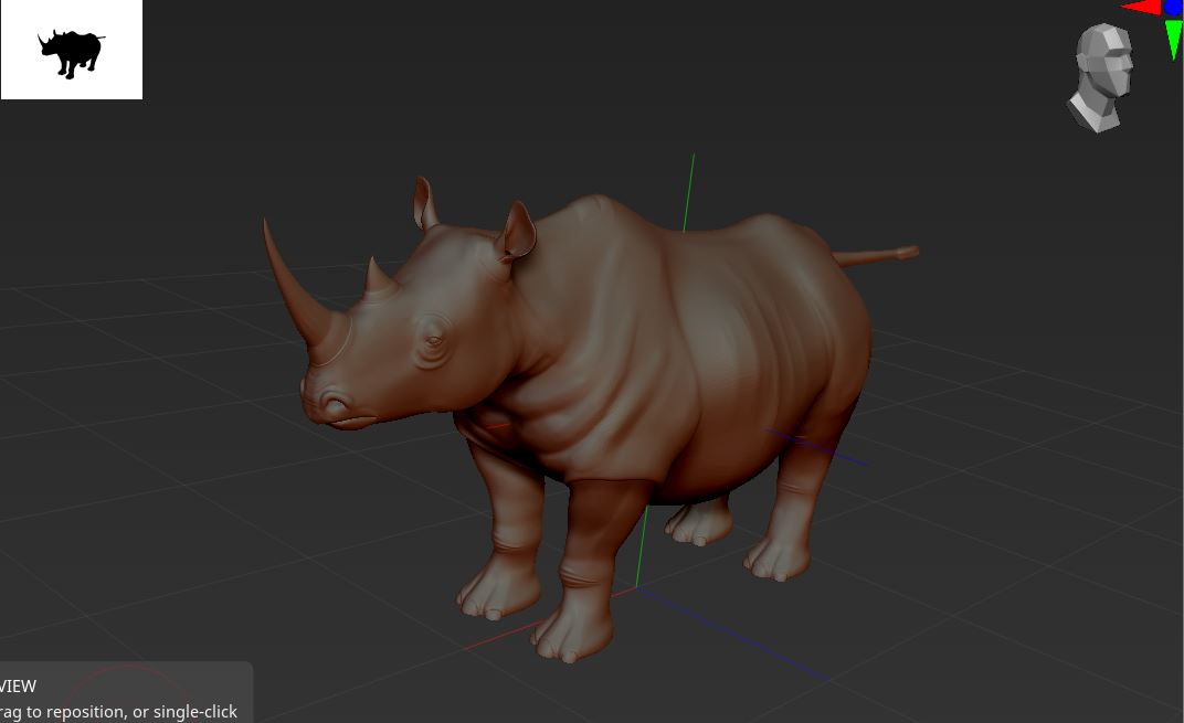 RHINO | 3D models download | Creality Cloud