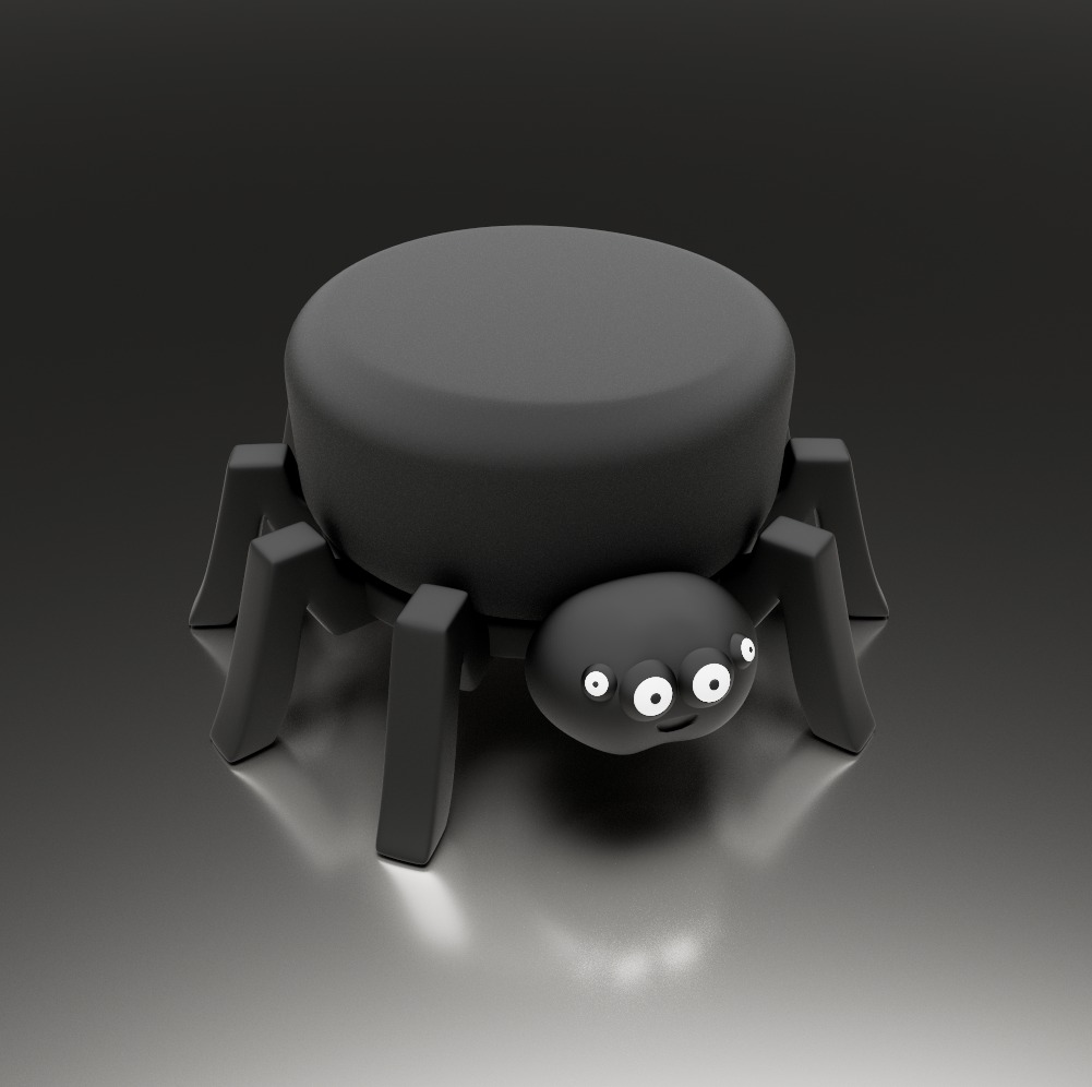 Echo Dot Spider stand. | 3D models download | Creality Cloud
