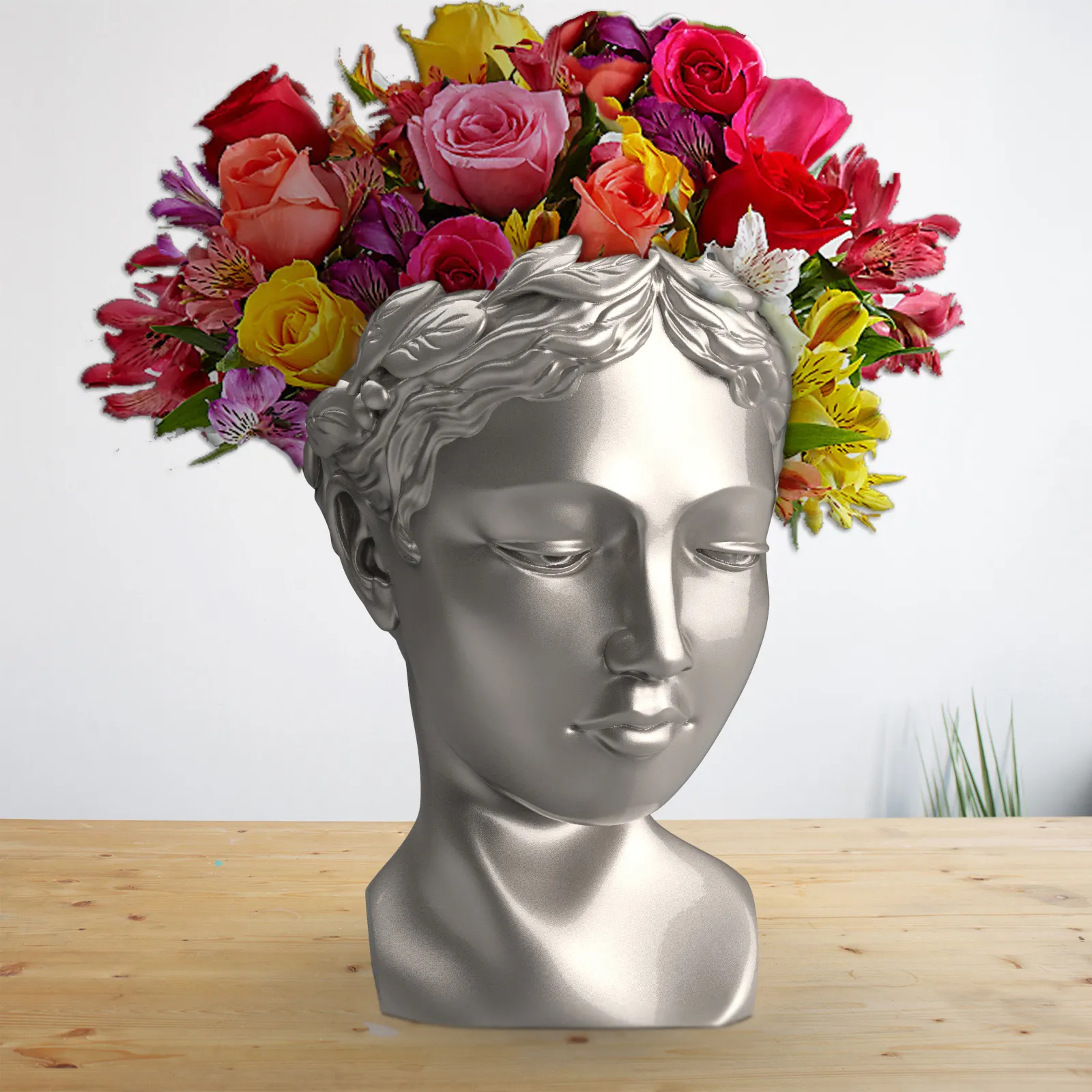 Home Decorations & Ornaments STL Download - Venus Head Planterby ...
