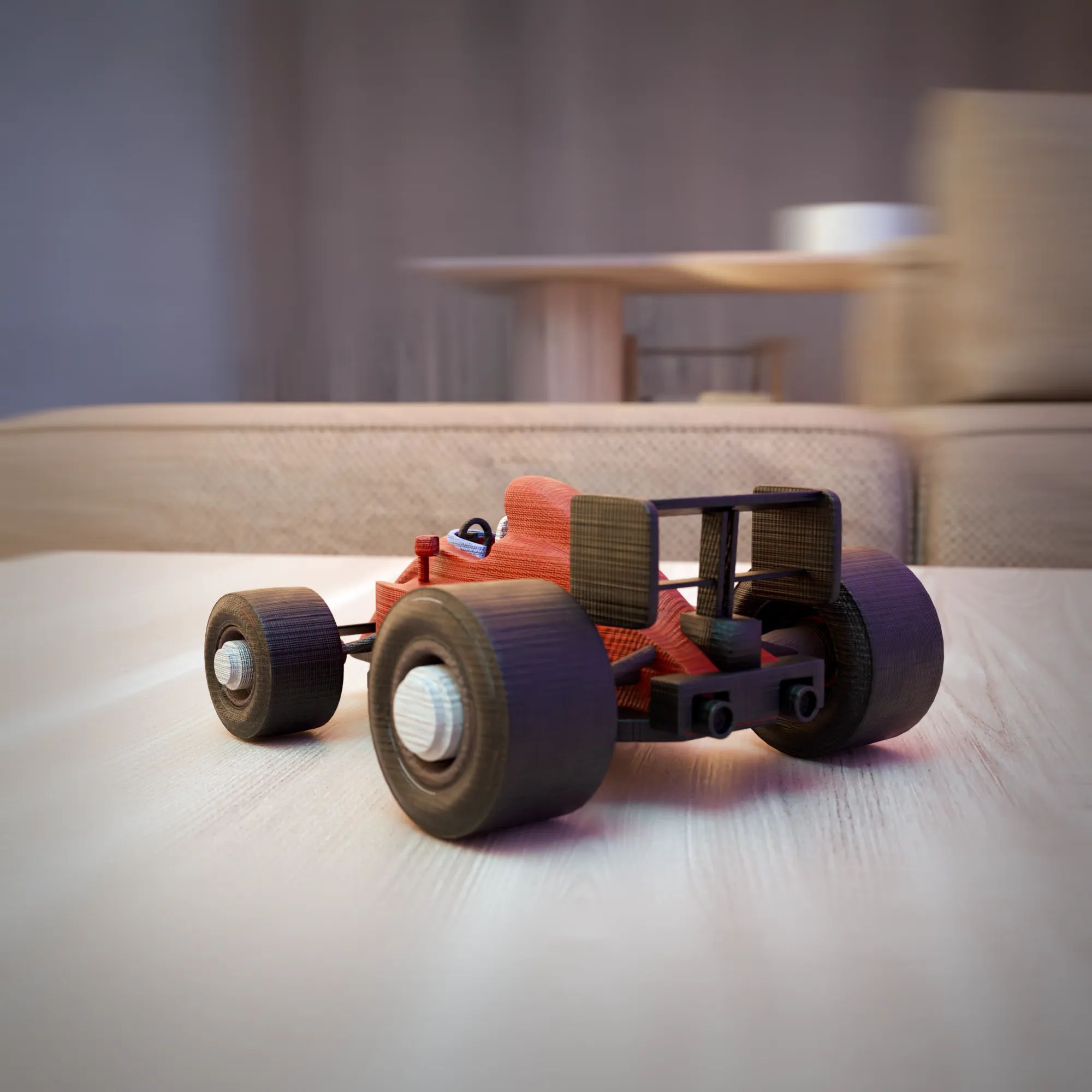 FORMULA 1 CAR CARTOON CUTE | 3D models download | Creality Cloud