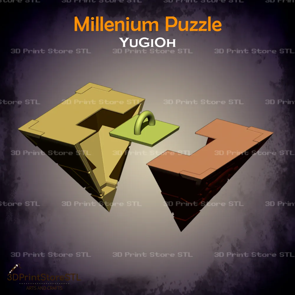Cosplay STL Download - Millennium Puzzle Cosplay Yugioh - STL Fileby 3D Print Store STL