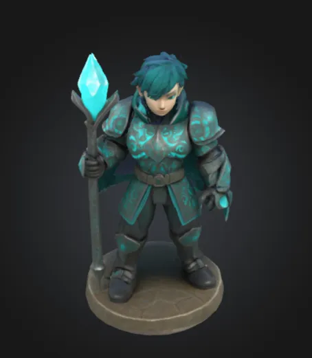 Characters & Creatures STL Download - ZIKKO – SPIRIT OF COURAGEby Xempiaaz