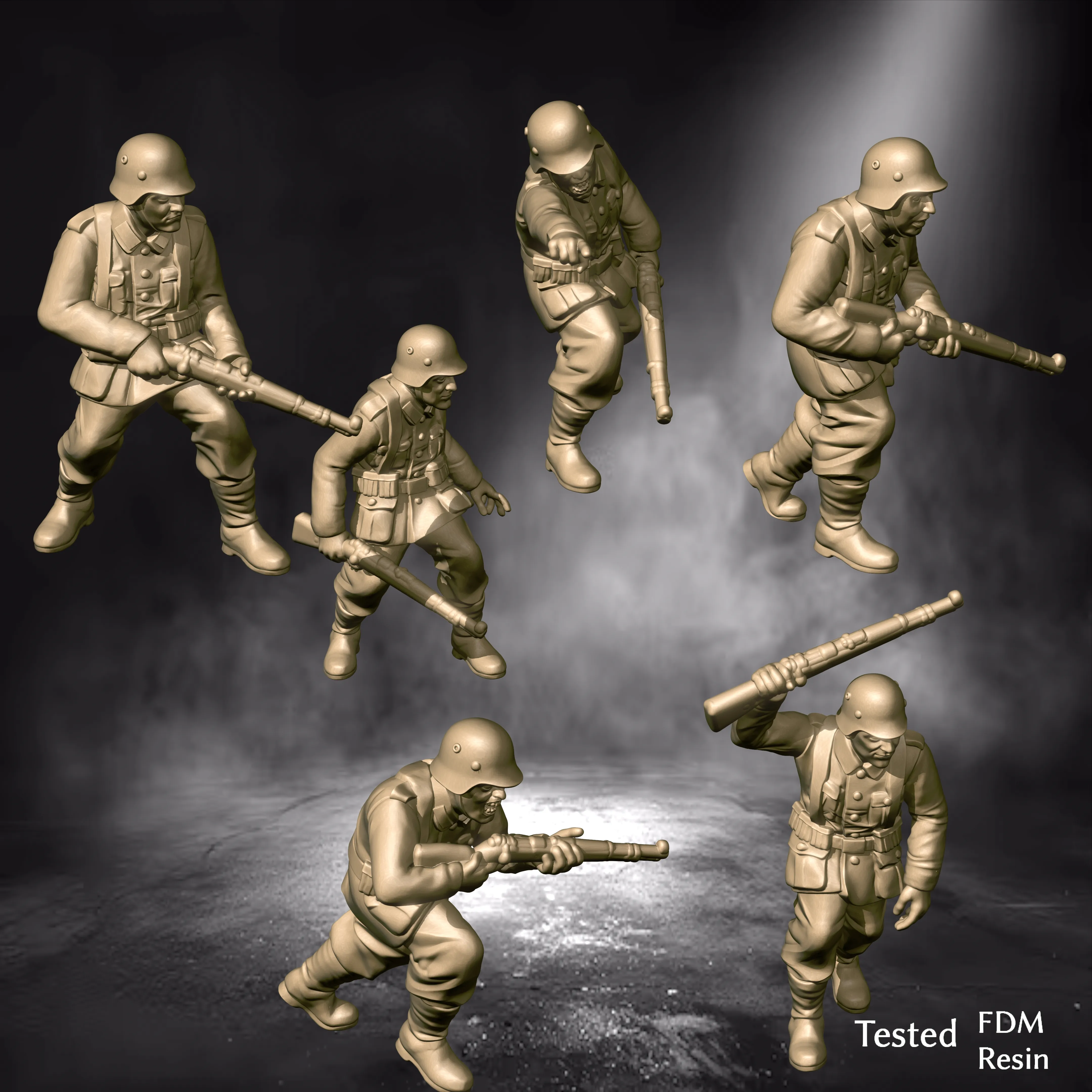 3D Printer Files | 3MF File | German Soldiers Collection – WWI & WWII ...