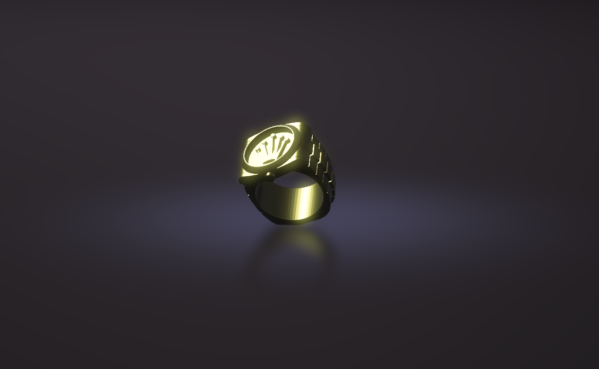 ROLEX RING | 3D models download | Creality Cloud