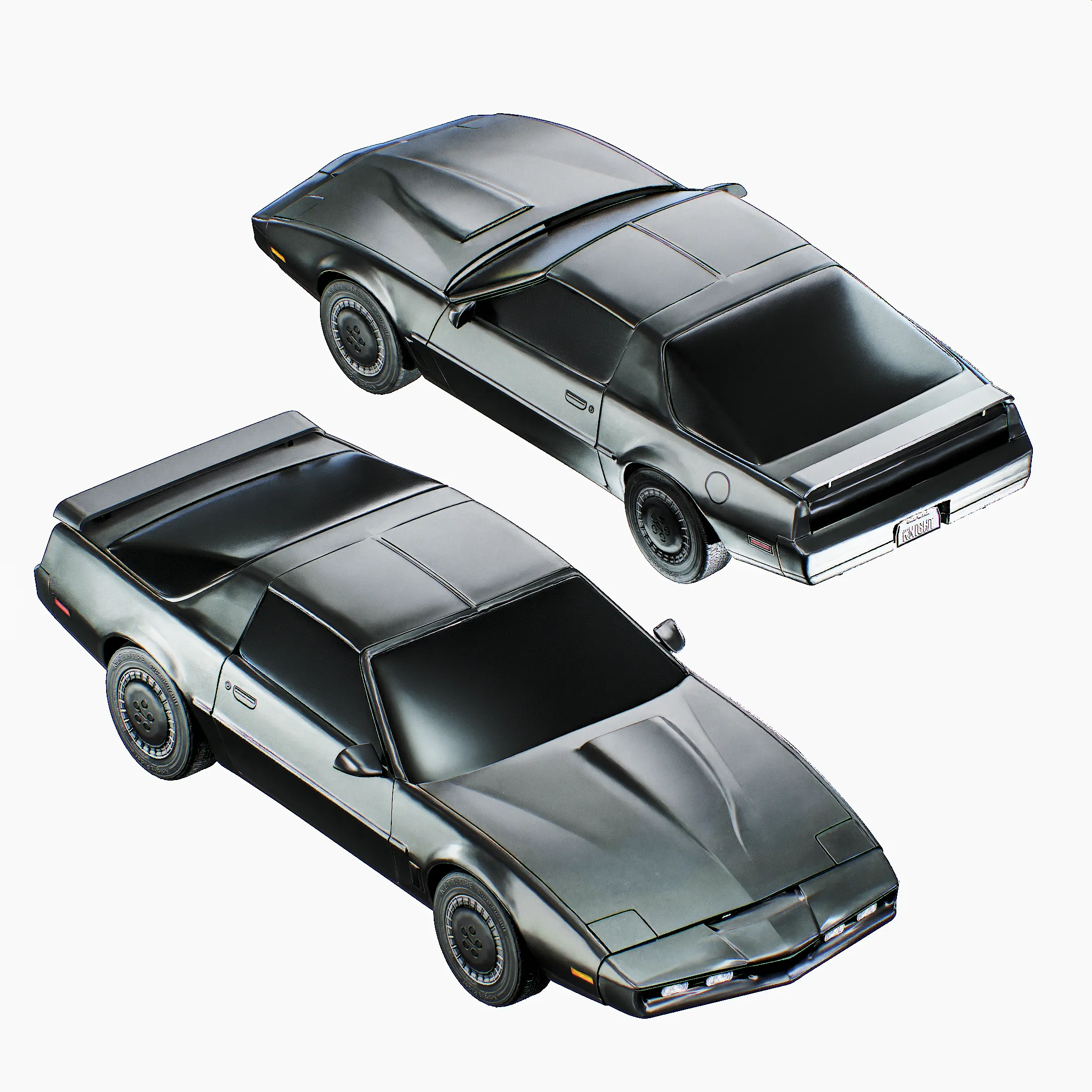 Vehicles & Machinery STL Download - Kitt Night Rider Pontiac Firebird ...