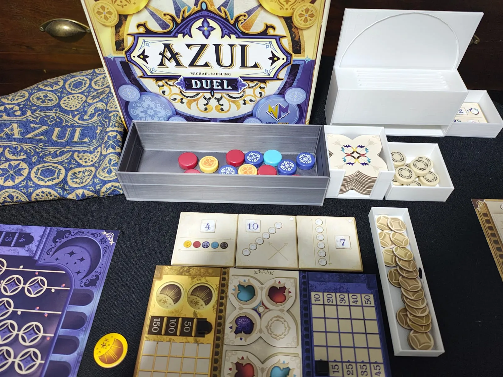 Board Games & Card Games STL Download - Insert Azul Duelby Zimba3D