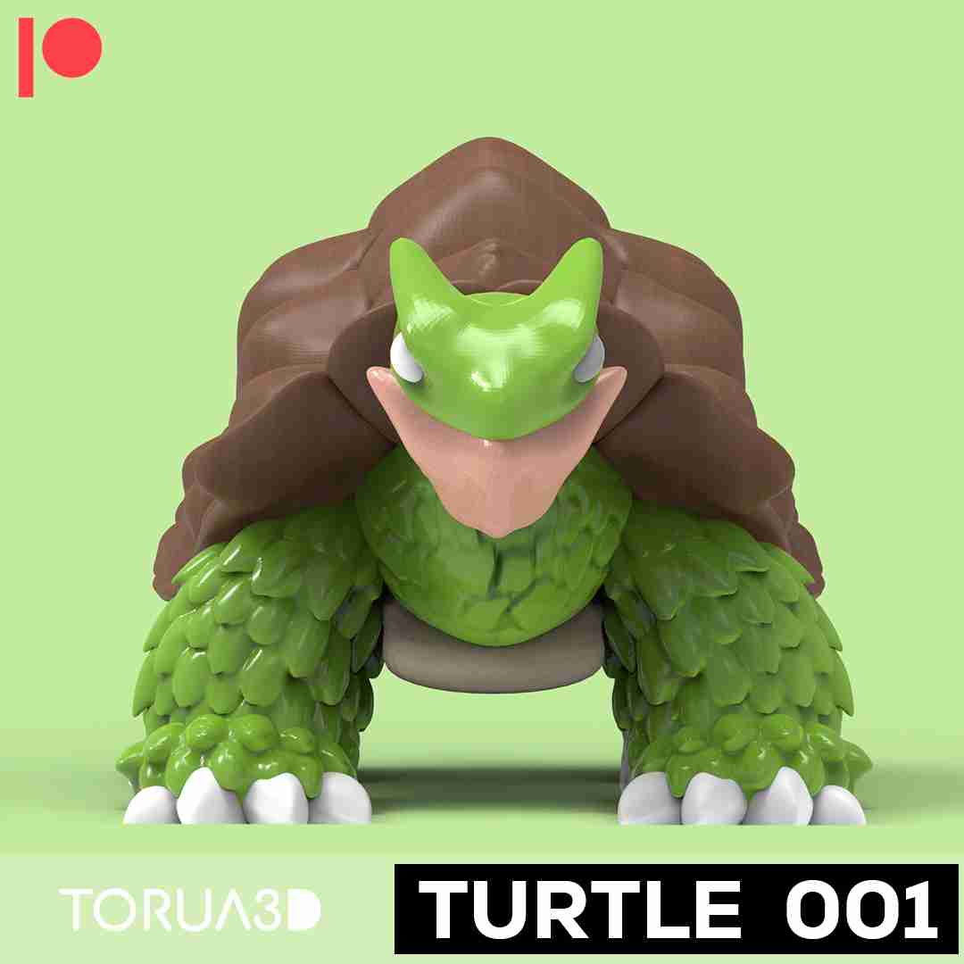 Articulated Turtle for 3d printing STL file | 3D models download ...