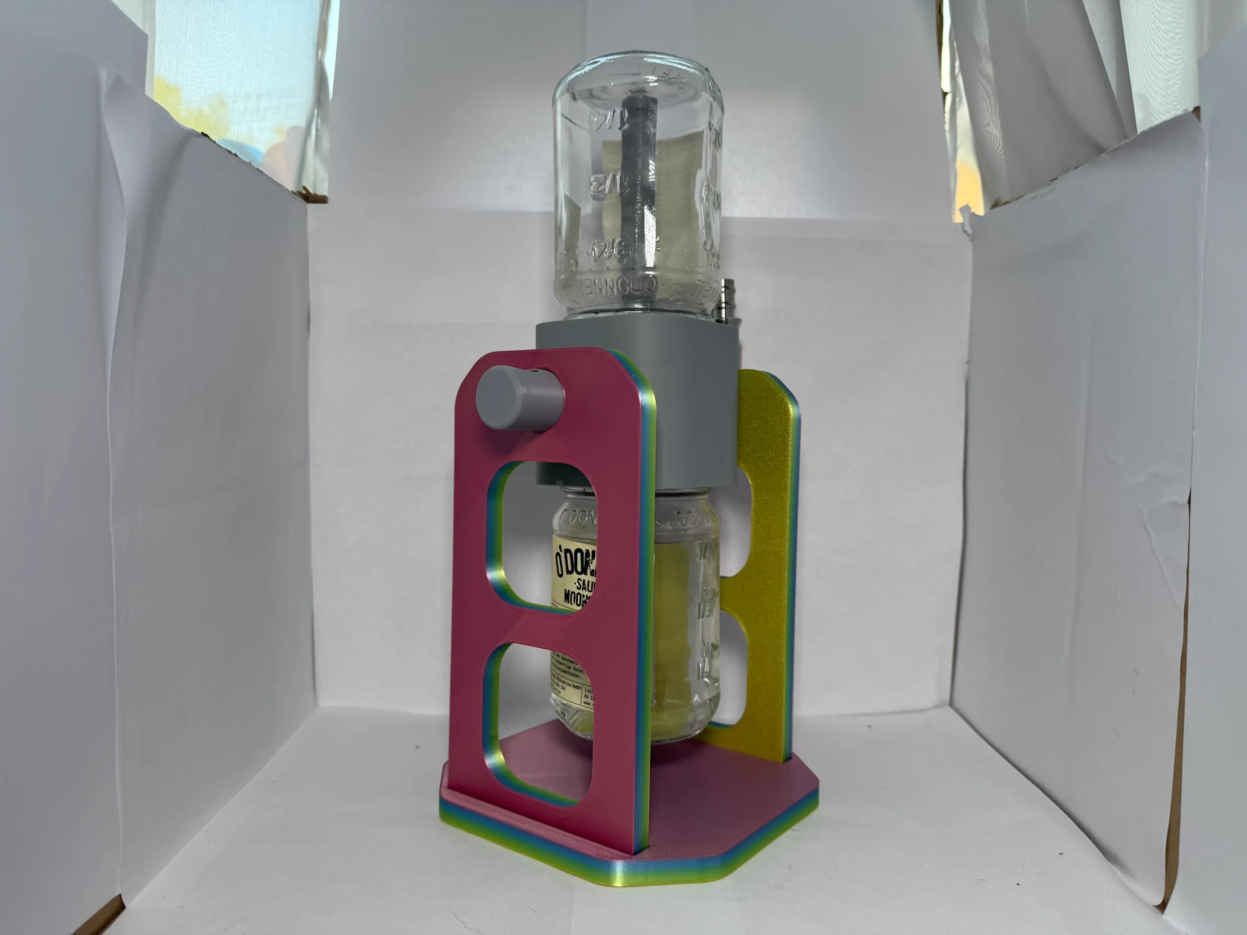 3D Printer Files | 3MF File | Free Gravity Bong/ Hookah – Mason Jar ...