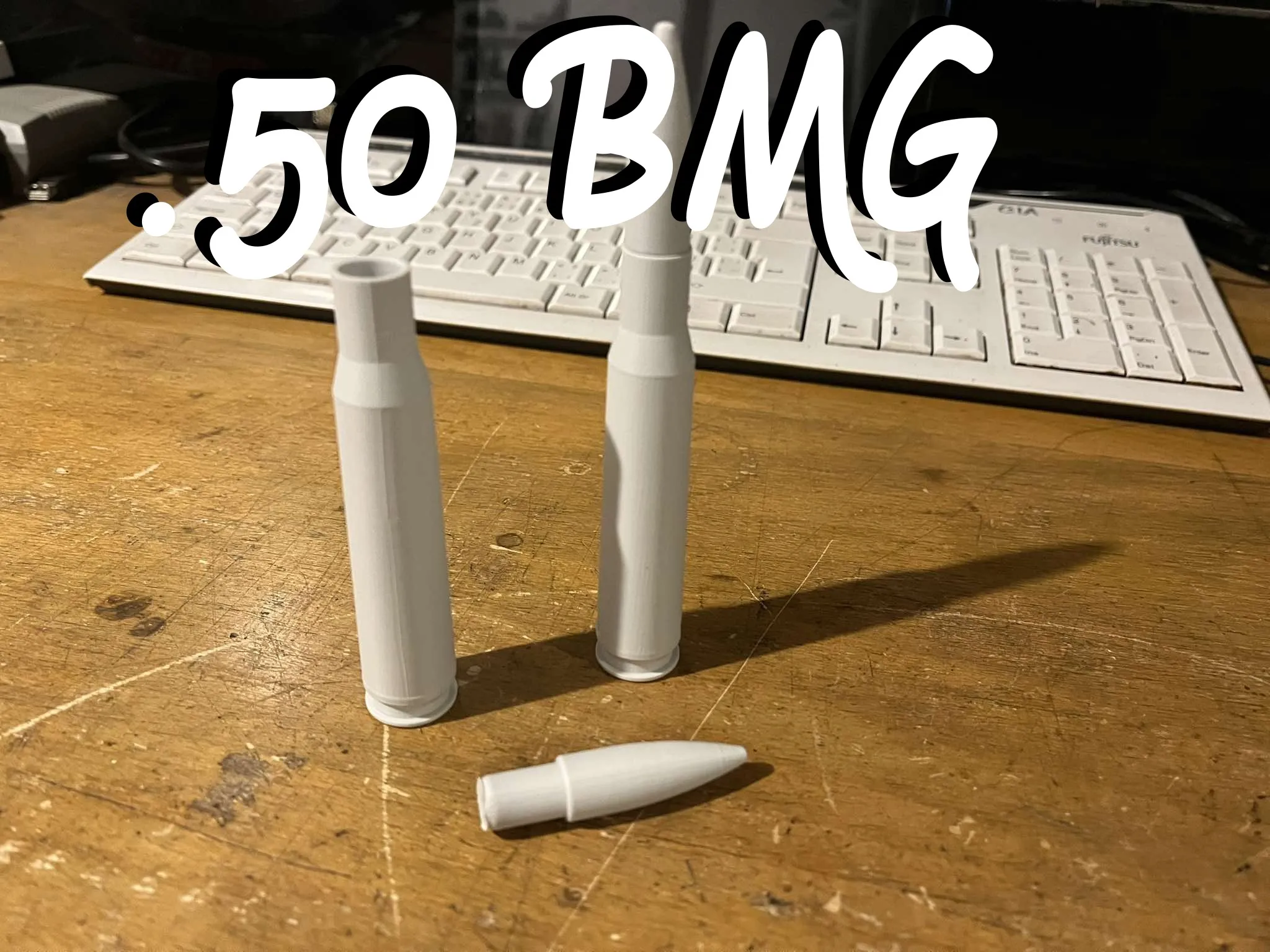 3D Printer Files | 3MF File | Imitation of a .50 BMG cartridge ...