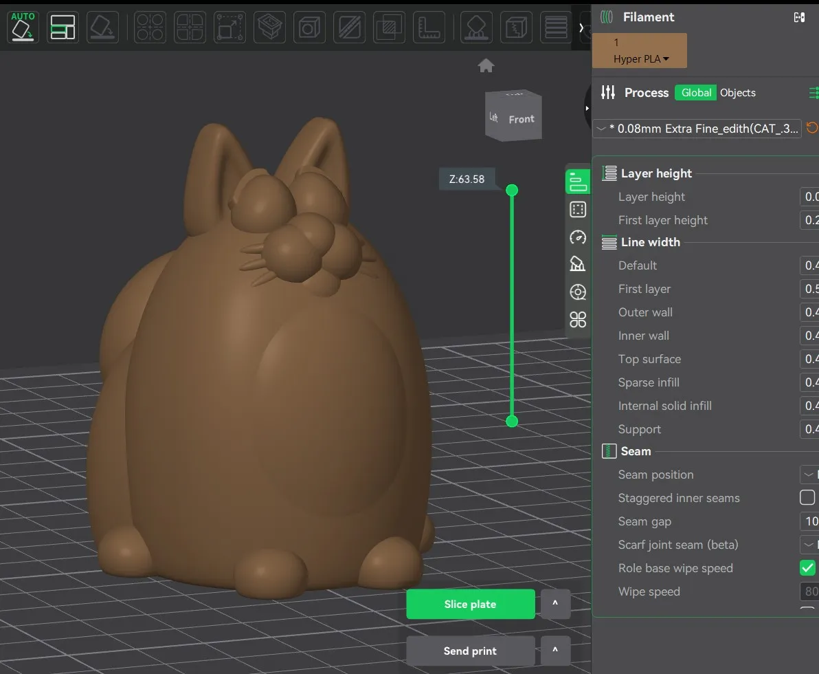3D Printer Files | 3MF File | Cat "Budmuds" Personal Use Only ...
