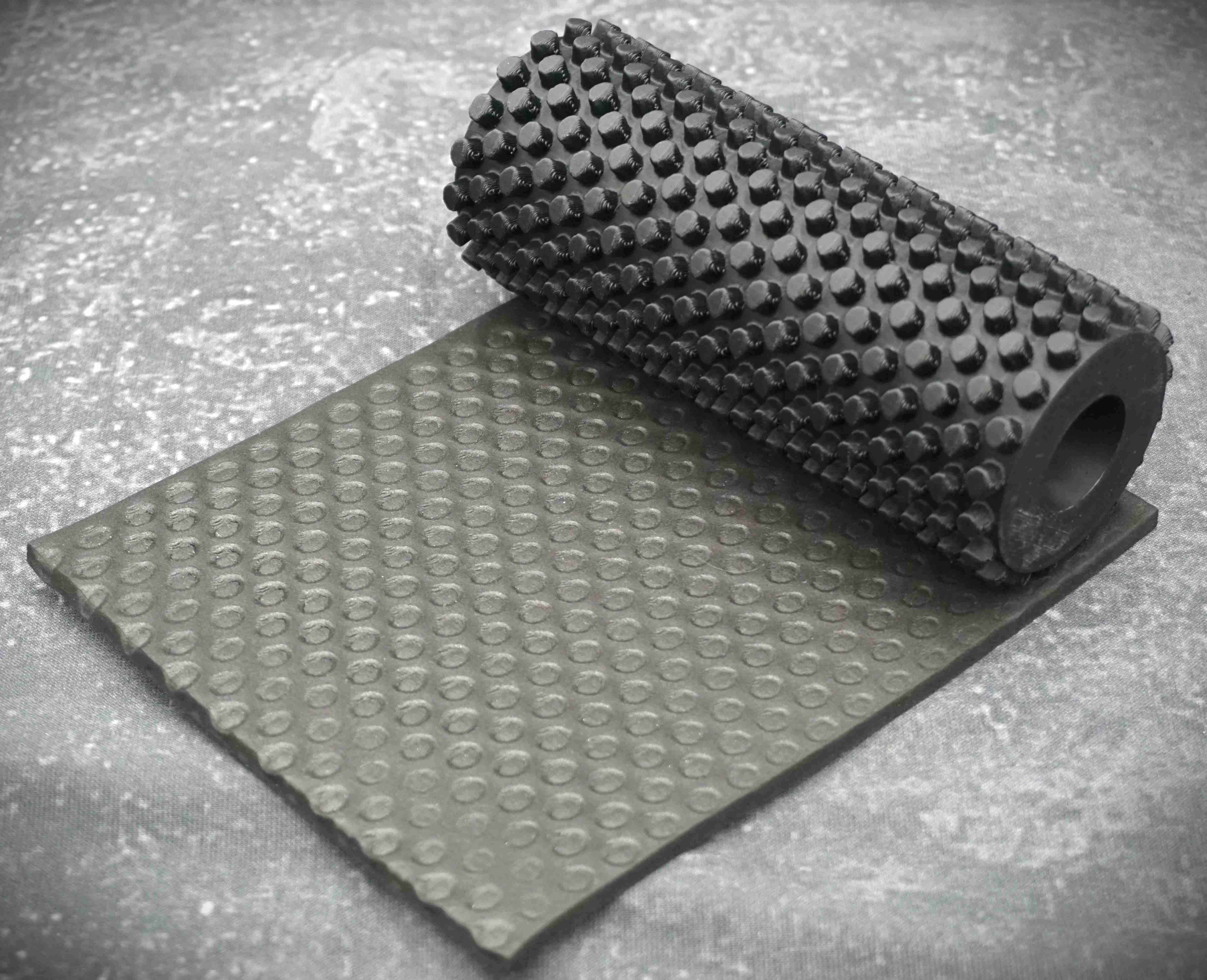 Textured Roll With Perforated Plate Pattern | 3D models download ...