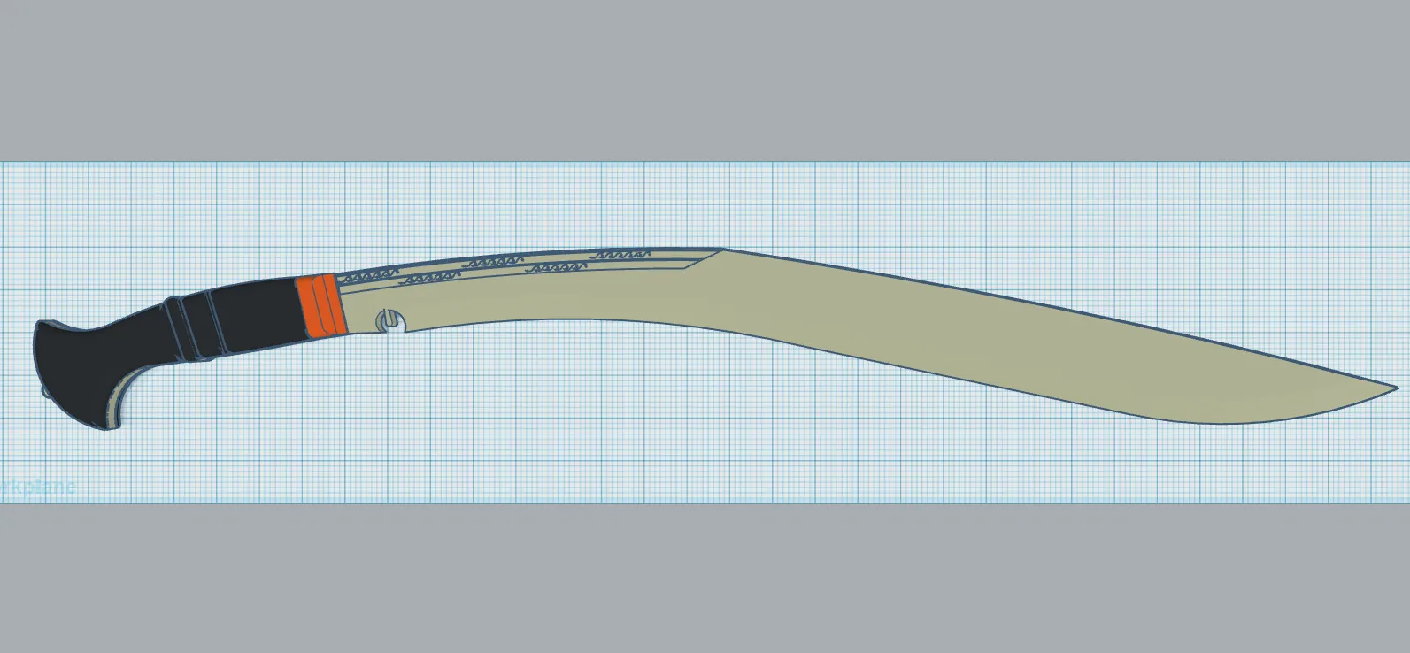 Free Characters & Creatures STL Download - 24 Inch Sirupati Khukuriby ...