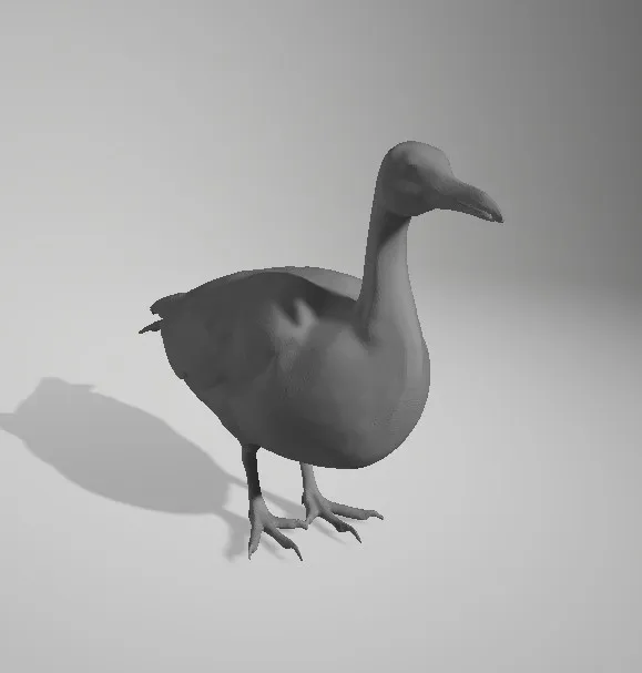 Free Characters & Creatures STL Download - goose 01by xhobby1