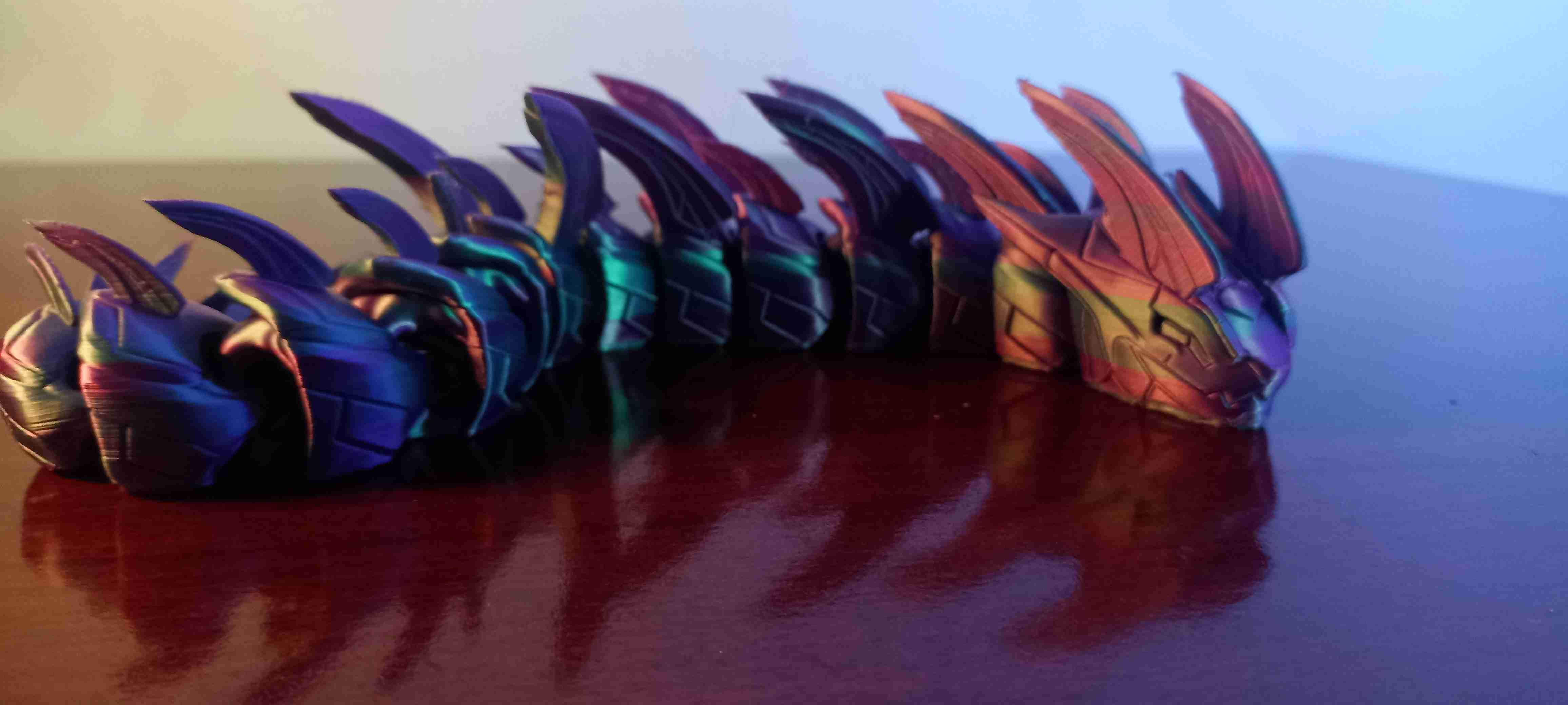 Mecha Dragon Long version | 3D models download | Creality Cloud