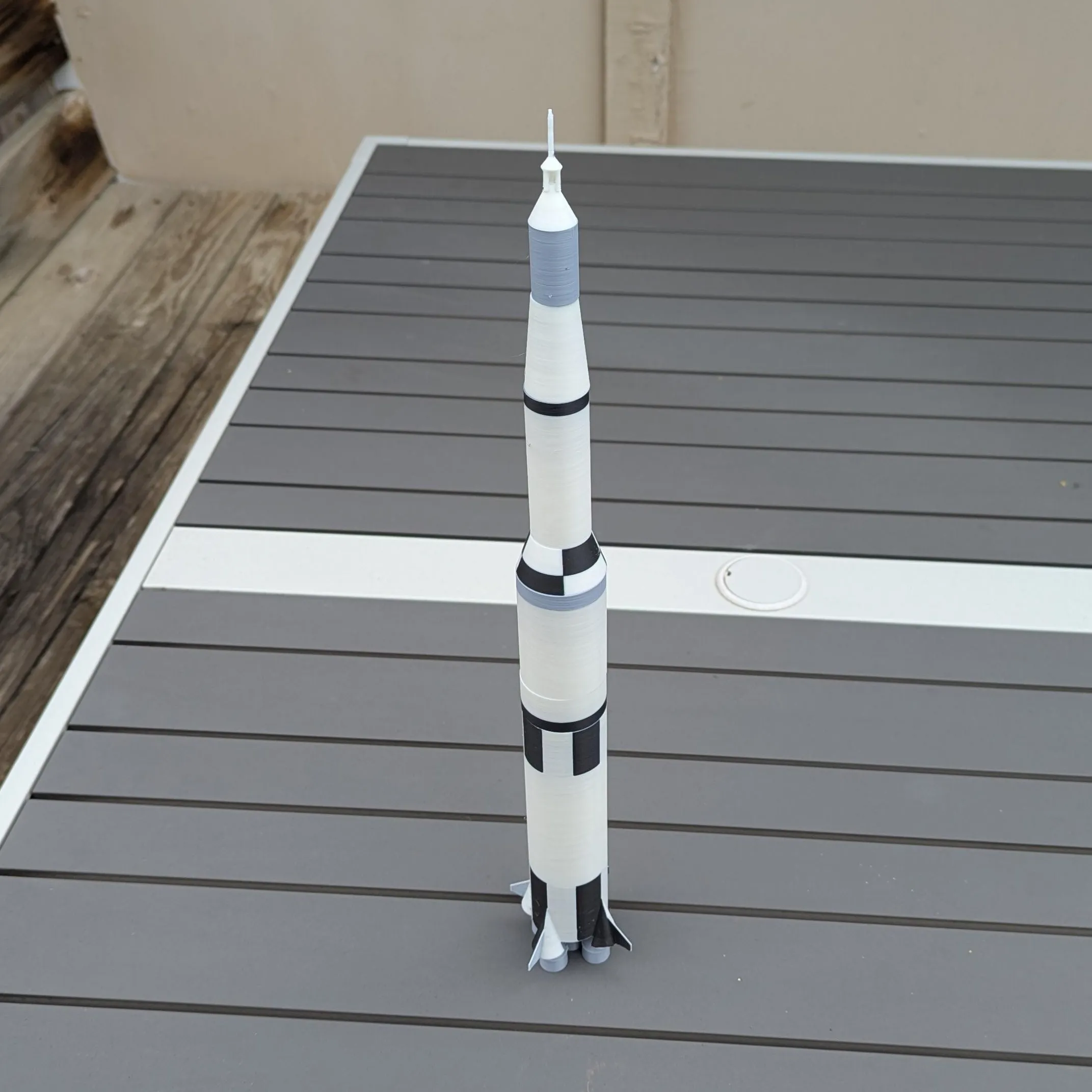 3D Printer Files | 3MF File | Saturn V – Stacking Stages Model ...