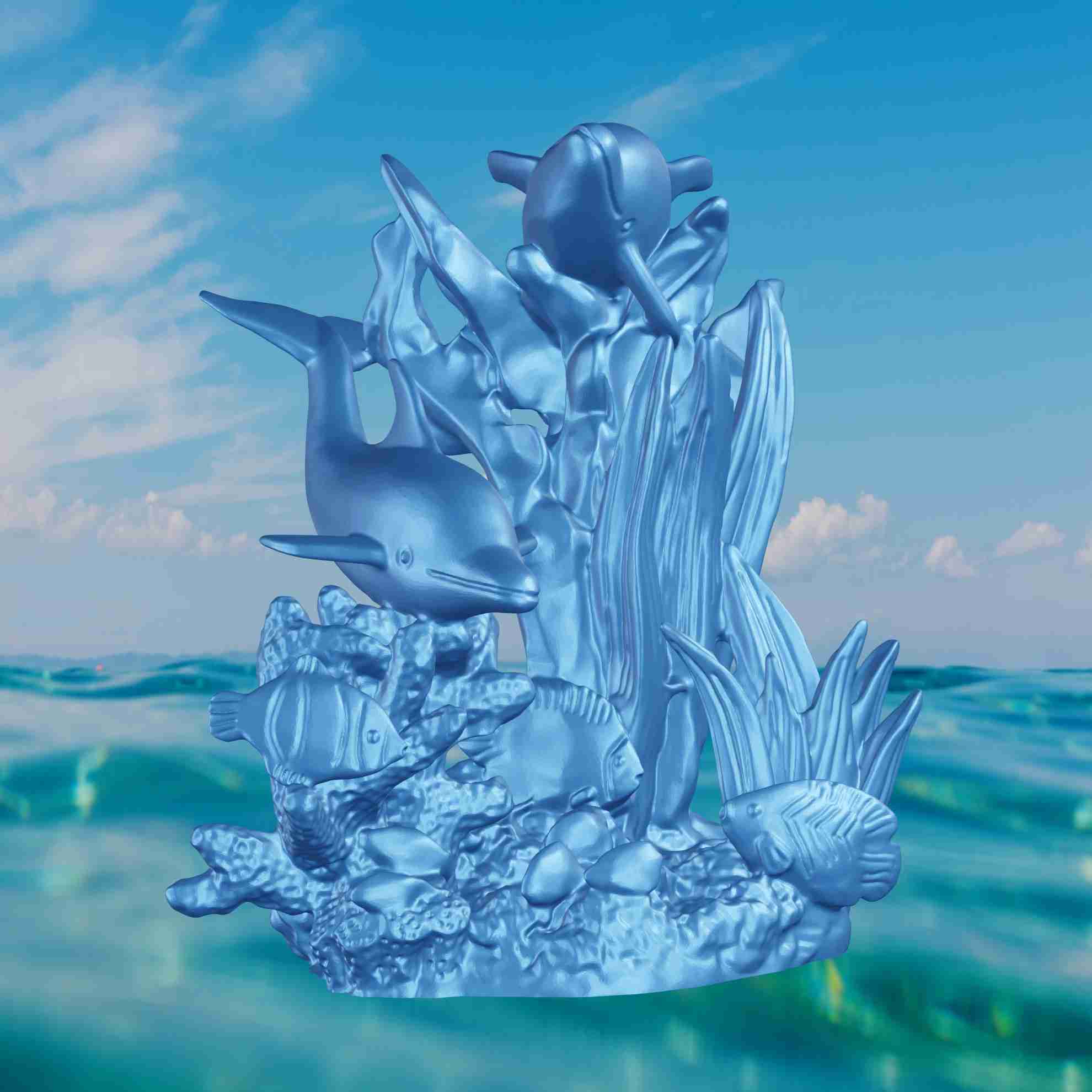 Dolphin seaweed | 3D models download | Creality Cloud