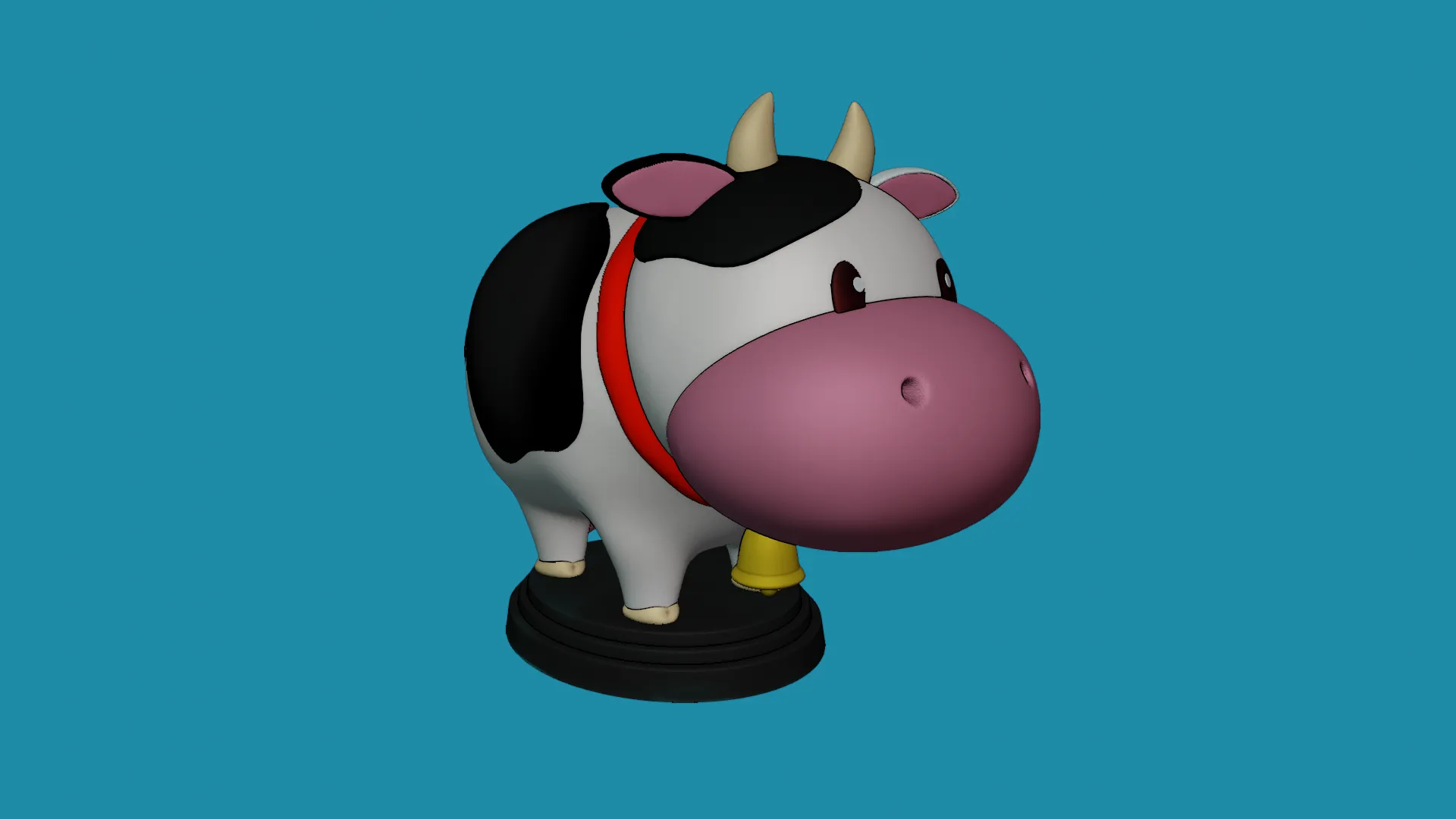 Characters & Creatures STL Download - Cow The Harvest Moon - Back to ...