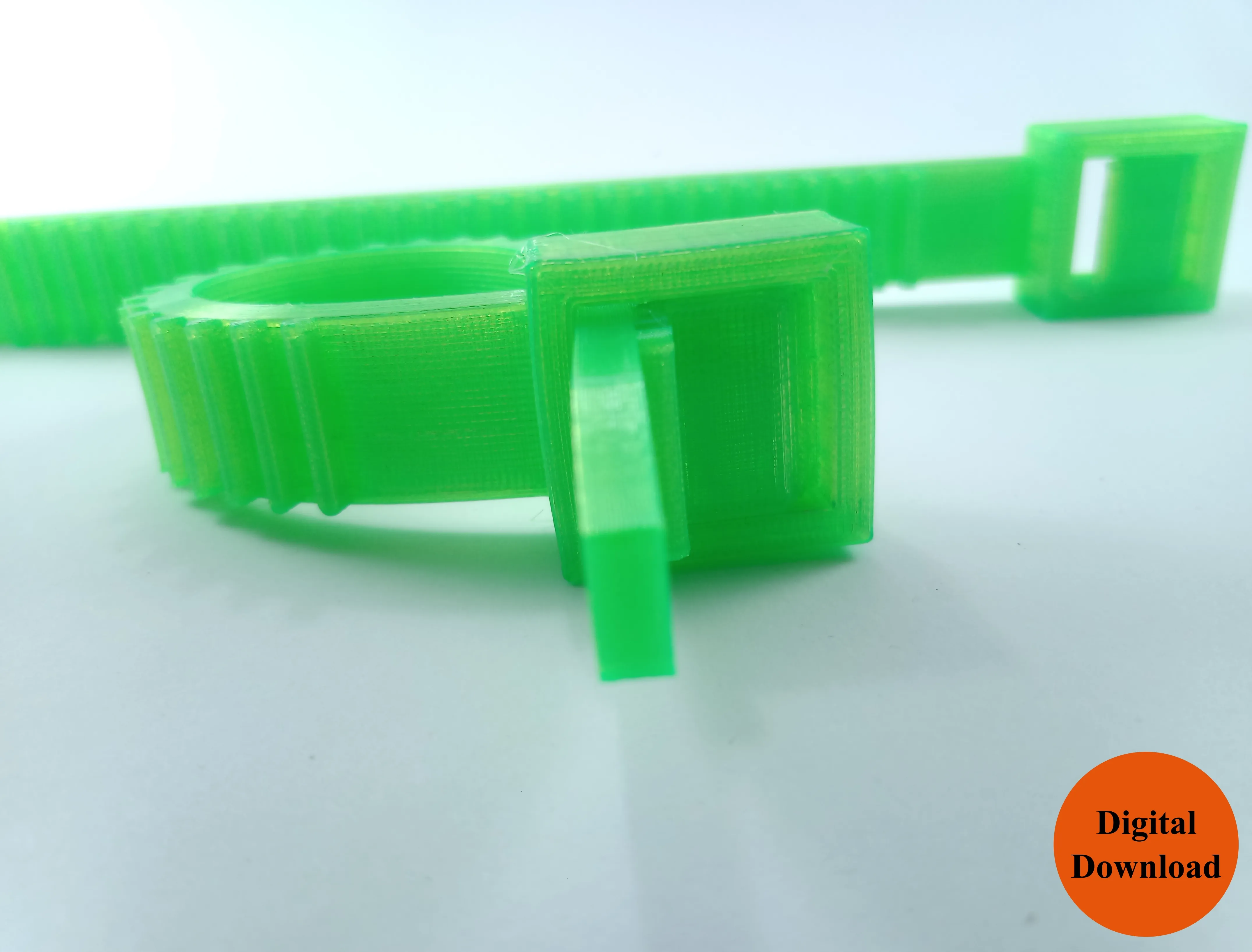 Tools & Spare Parts STL Download - Oversized TPU Big Zip Tie Desk ...