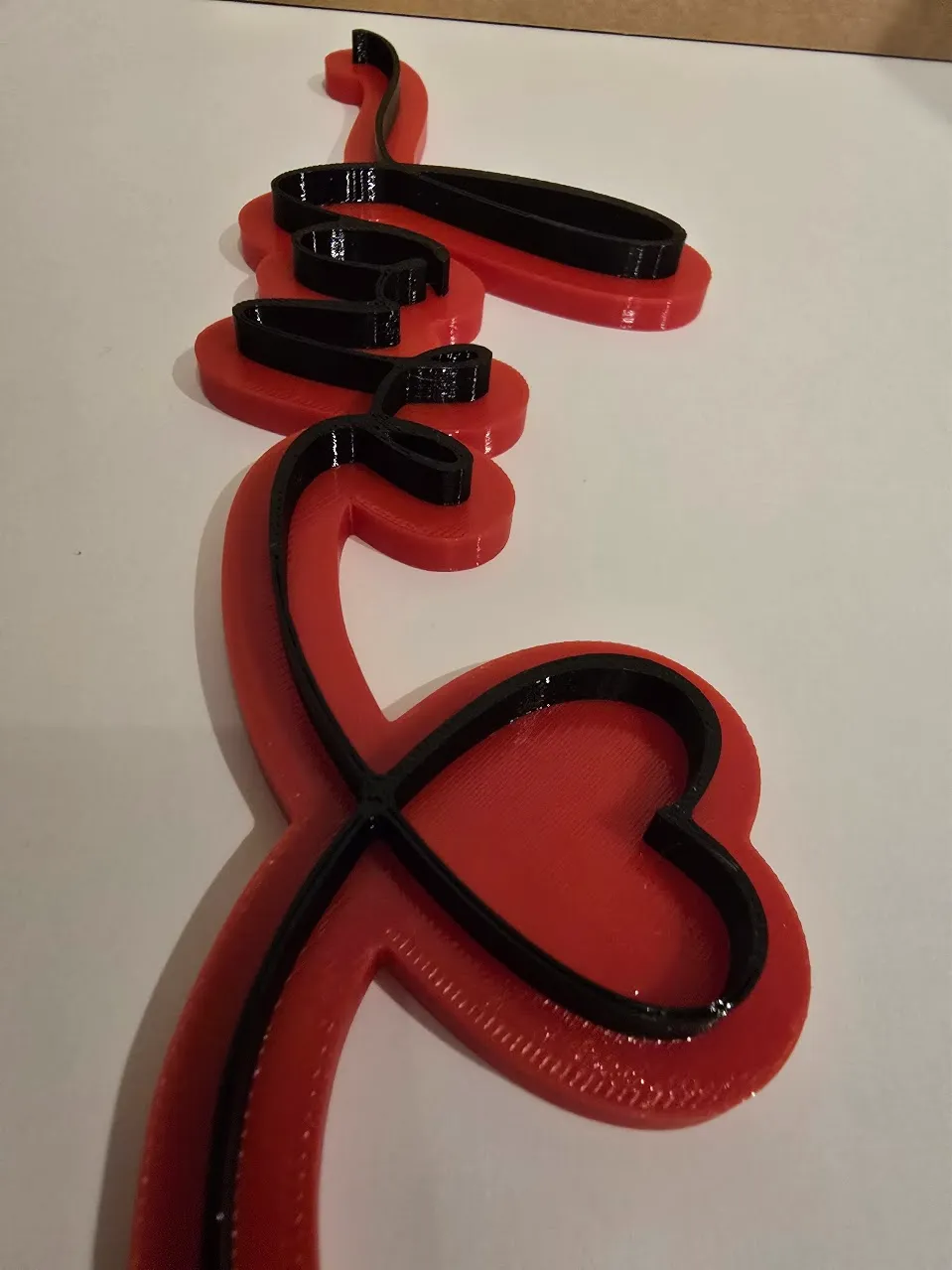 3D Printer Files | 3MF File | Love wallart | Creality Cloud