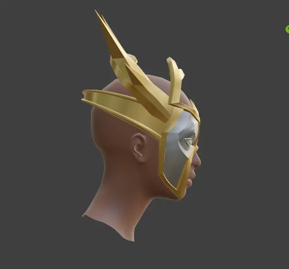 Cosplay STL Download - Samira Masque of the Black Rose - Mask (in game ...