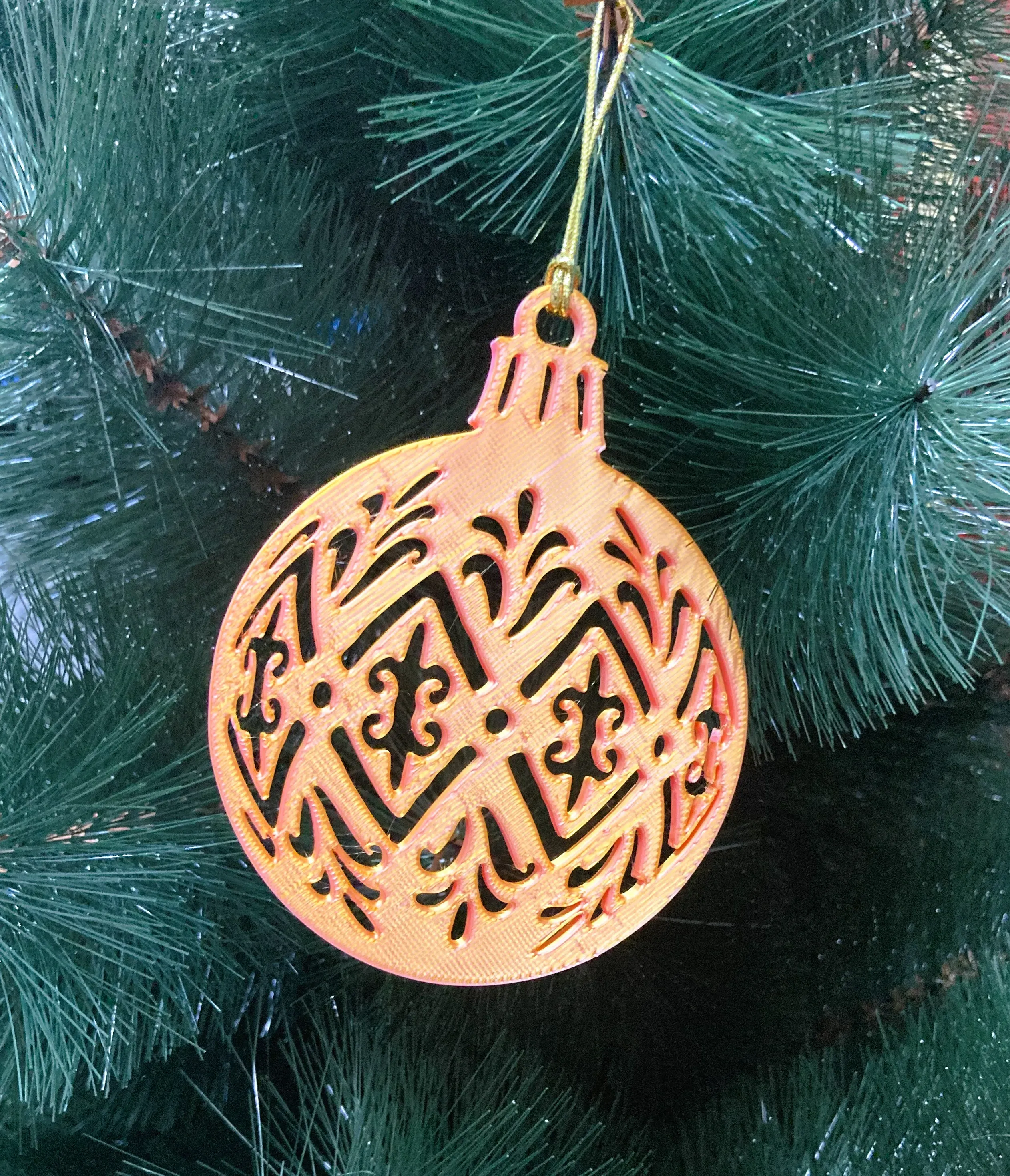 3D Printer Files | 3MF File | Chirstmas Ornament / Adorno Navidad ...