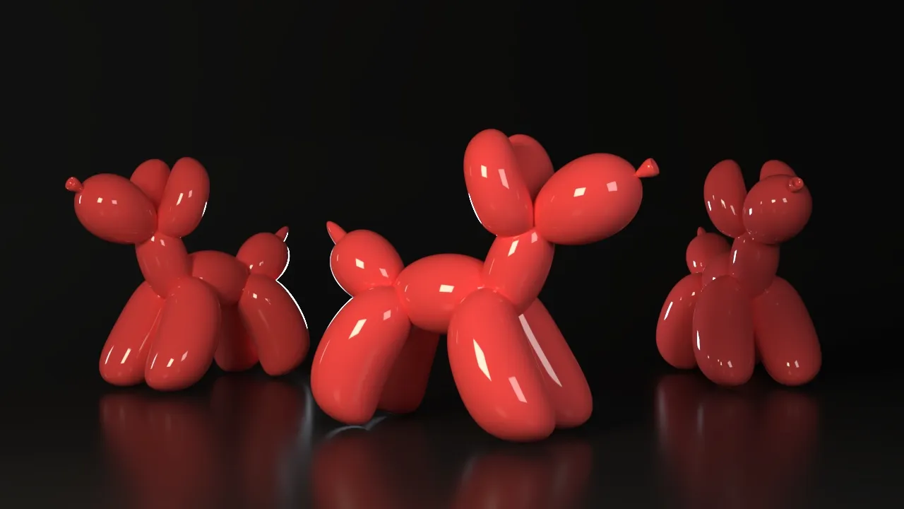 Other STL Download - Inflatable Balloon Dog Characterby Wael Moussa